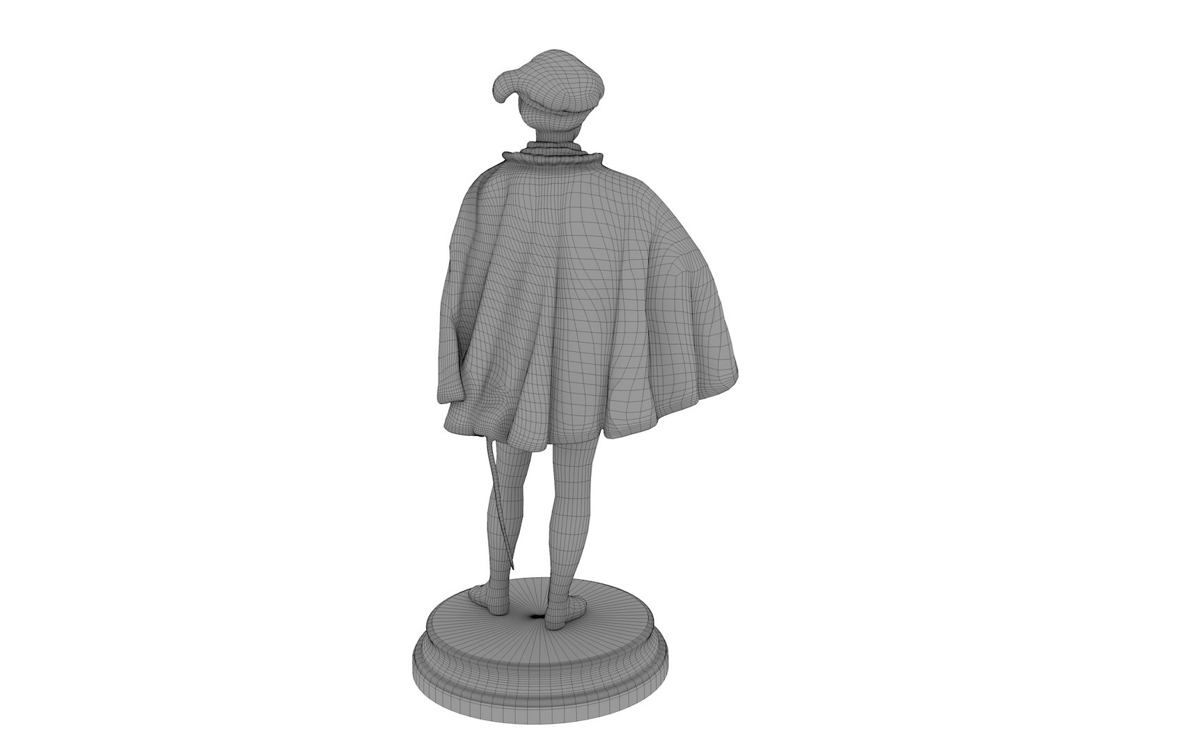 Man Statue 3D Model - TurboSquid 1546128