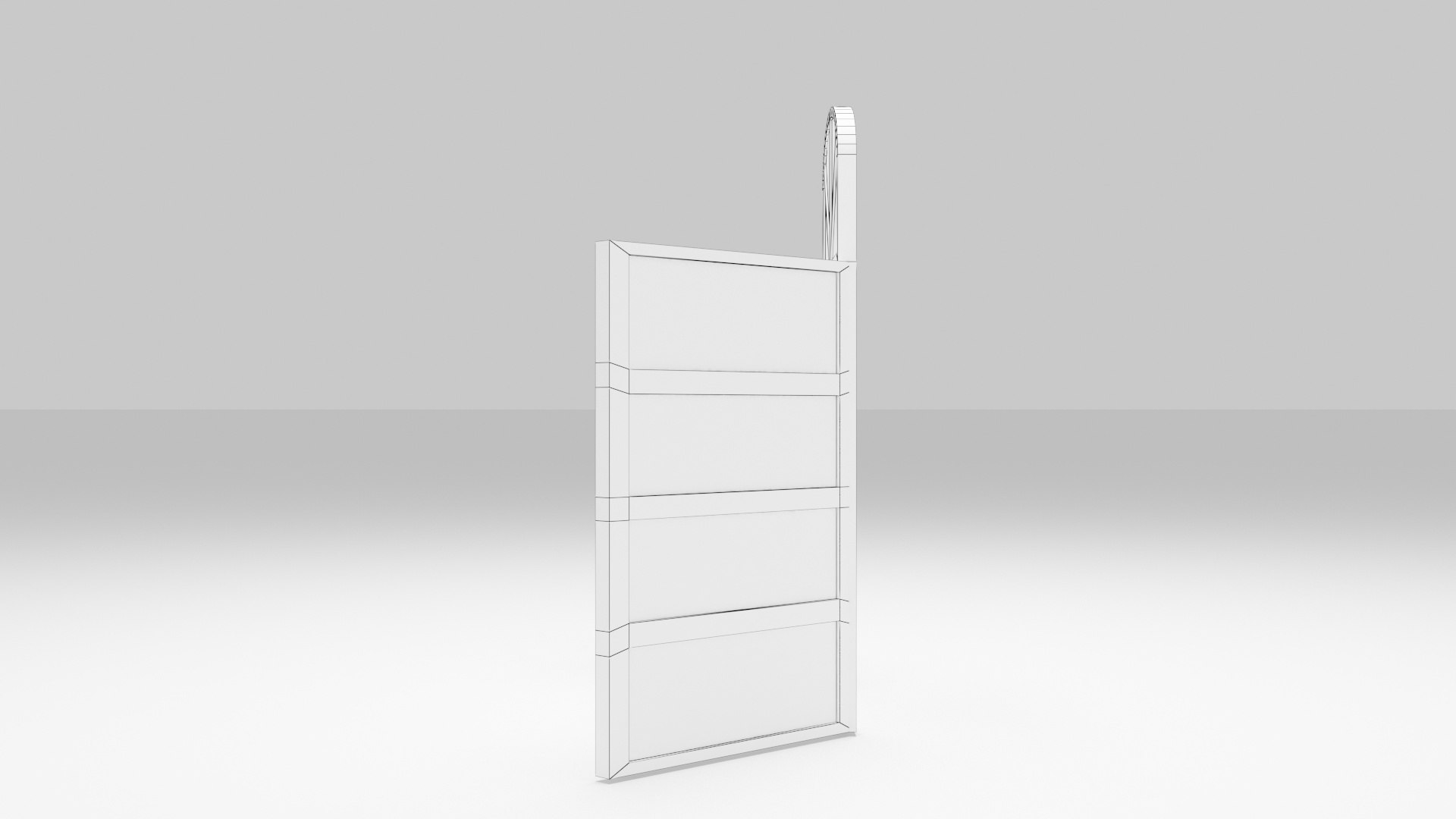 Free 3D Model Opened Window Glass - TurboSquid 2376057