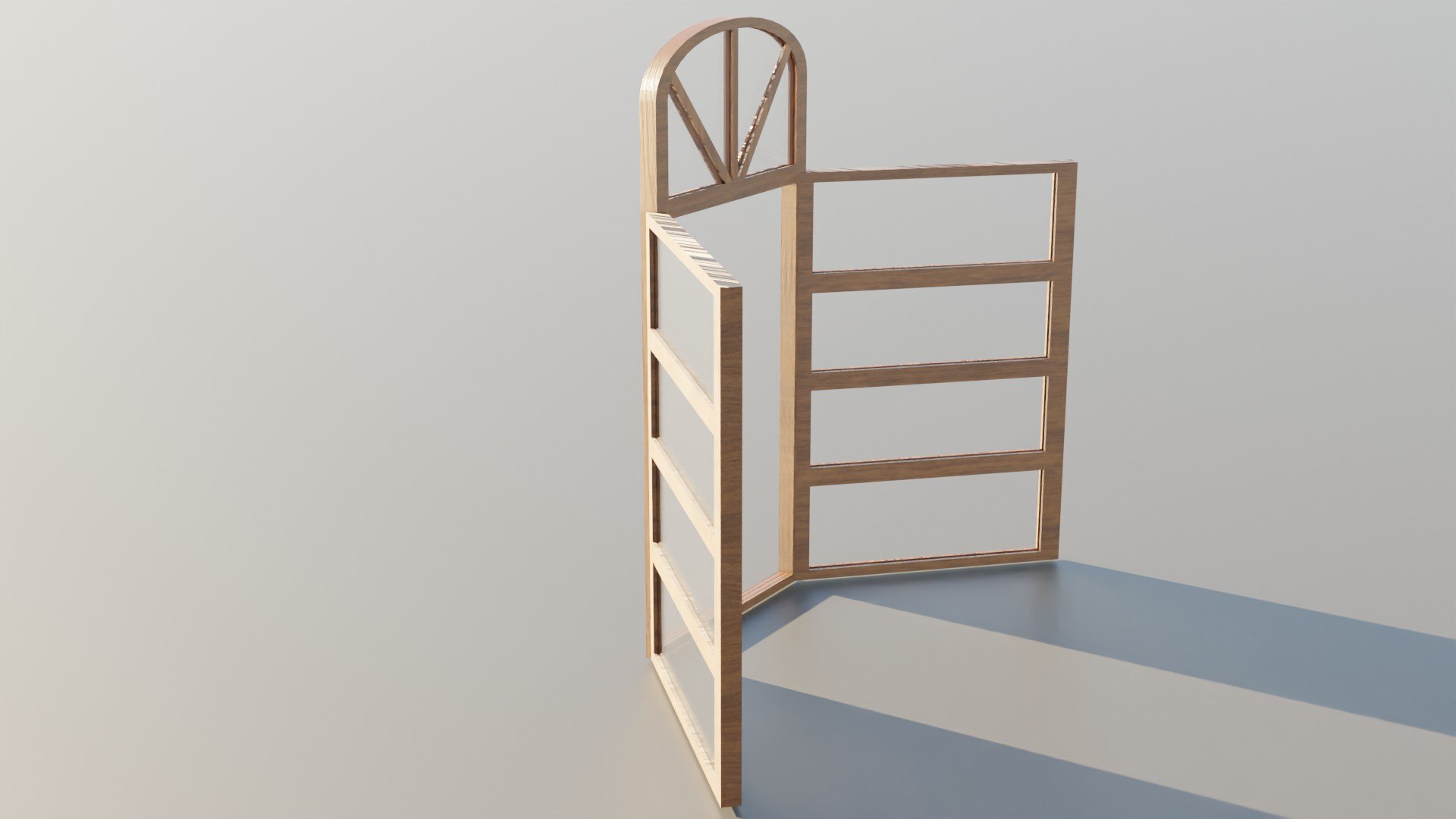 Free 3D Model Opened Window Glass - TurboSquid 2376057