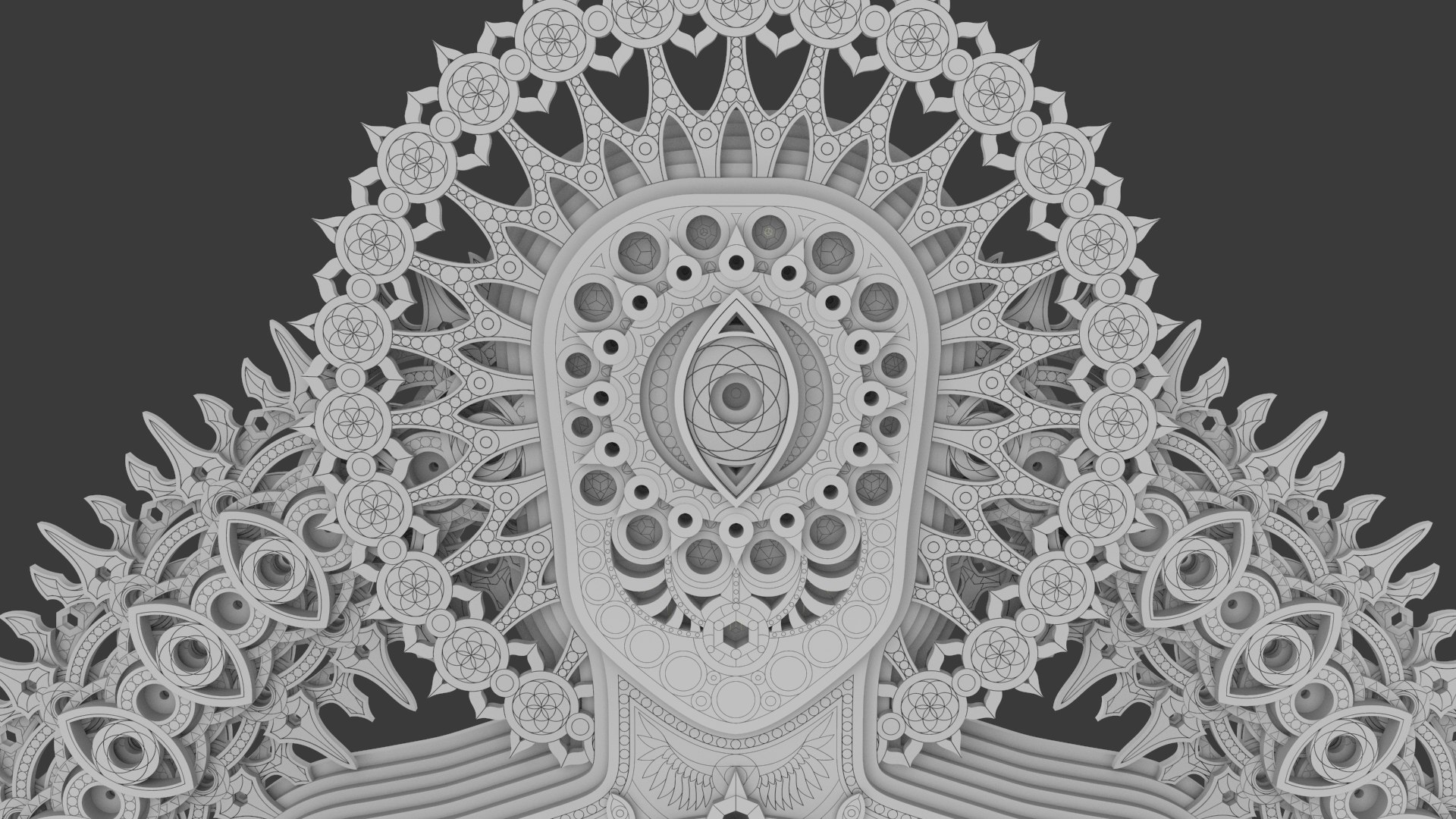 Wall Sculpture 3D Model - TurboSquid 1530896
