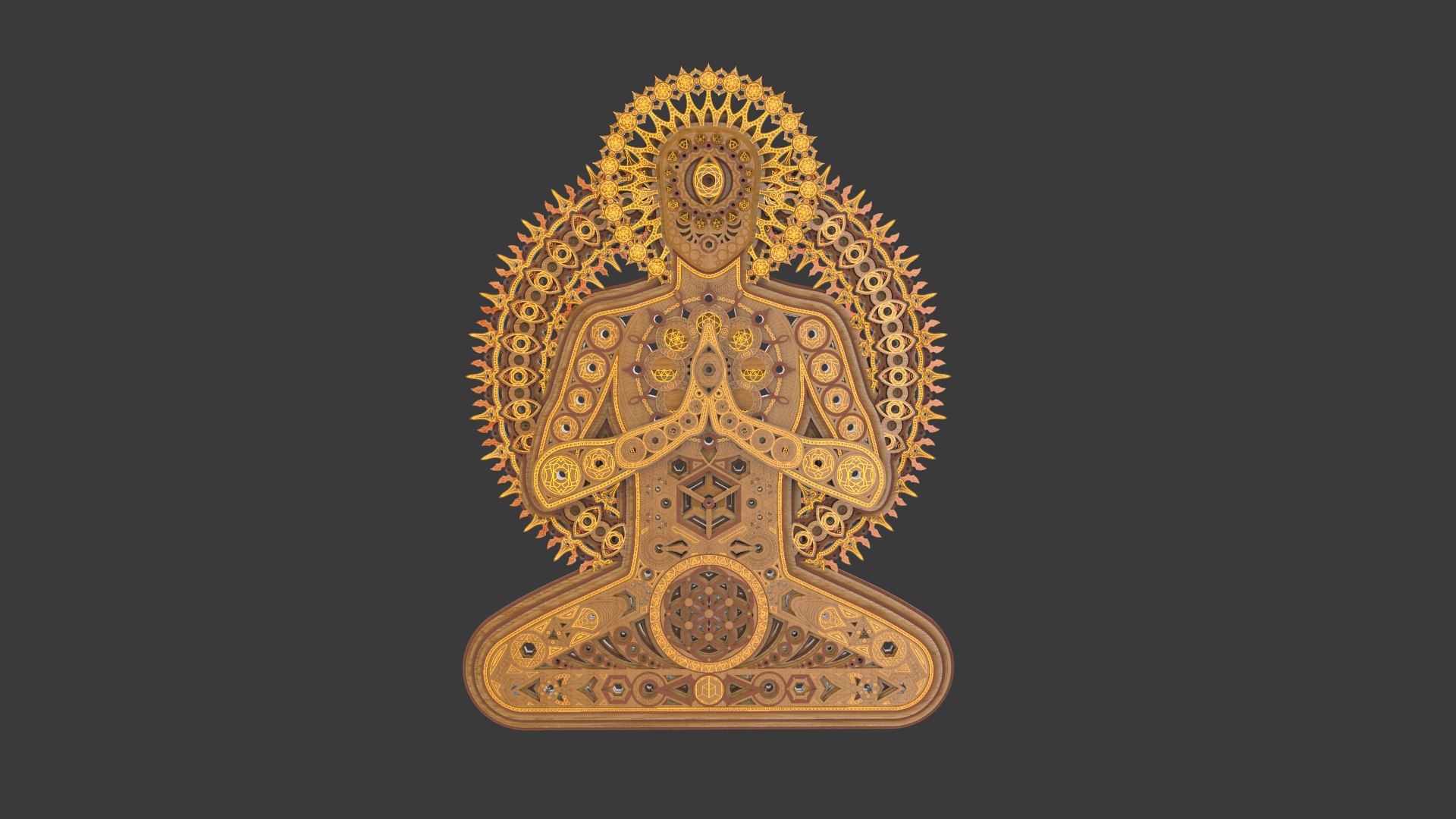 Wall Sculpture 3D Model - TurboSquid 1530896