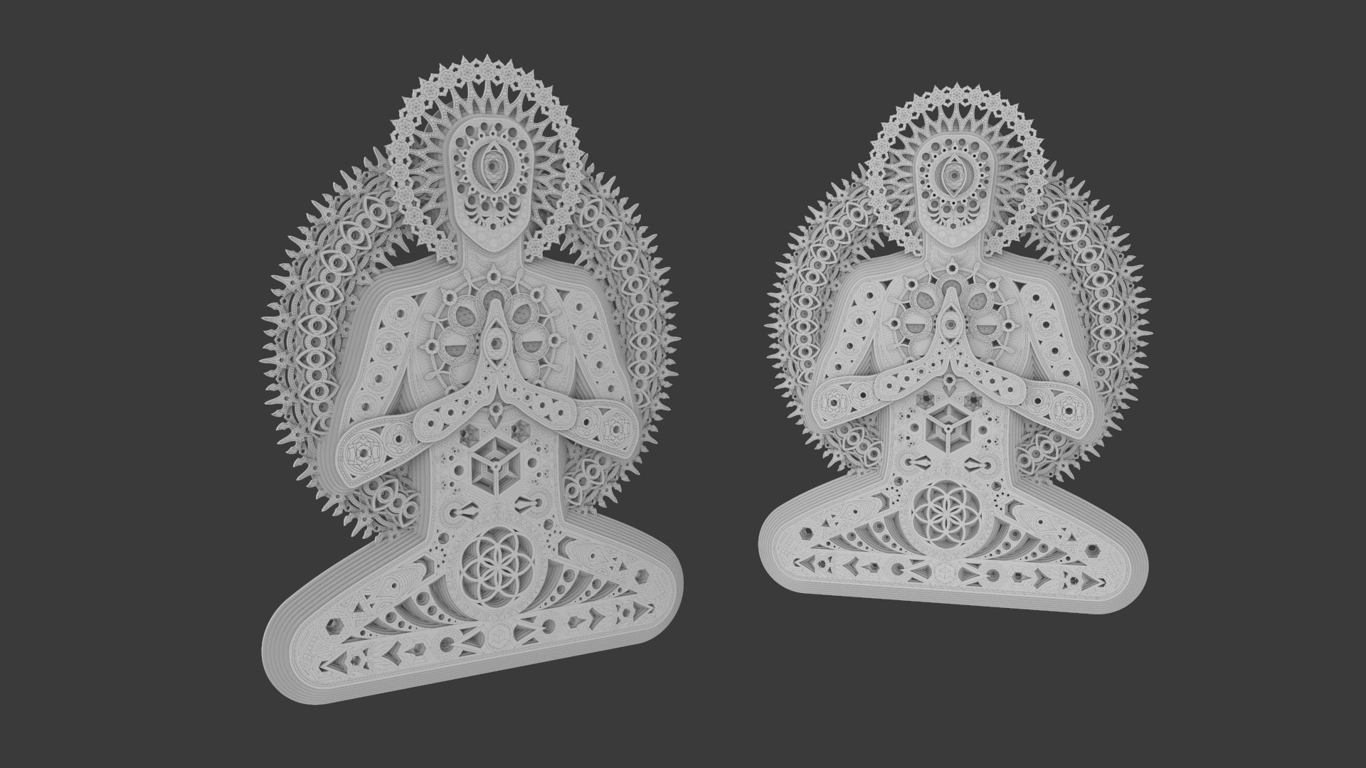 Wall Sculpture 3D Model - TurboSquid 1530896