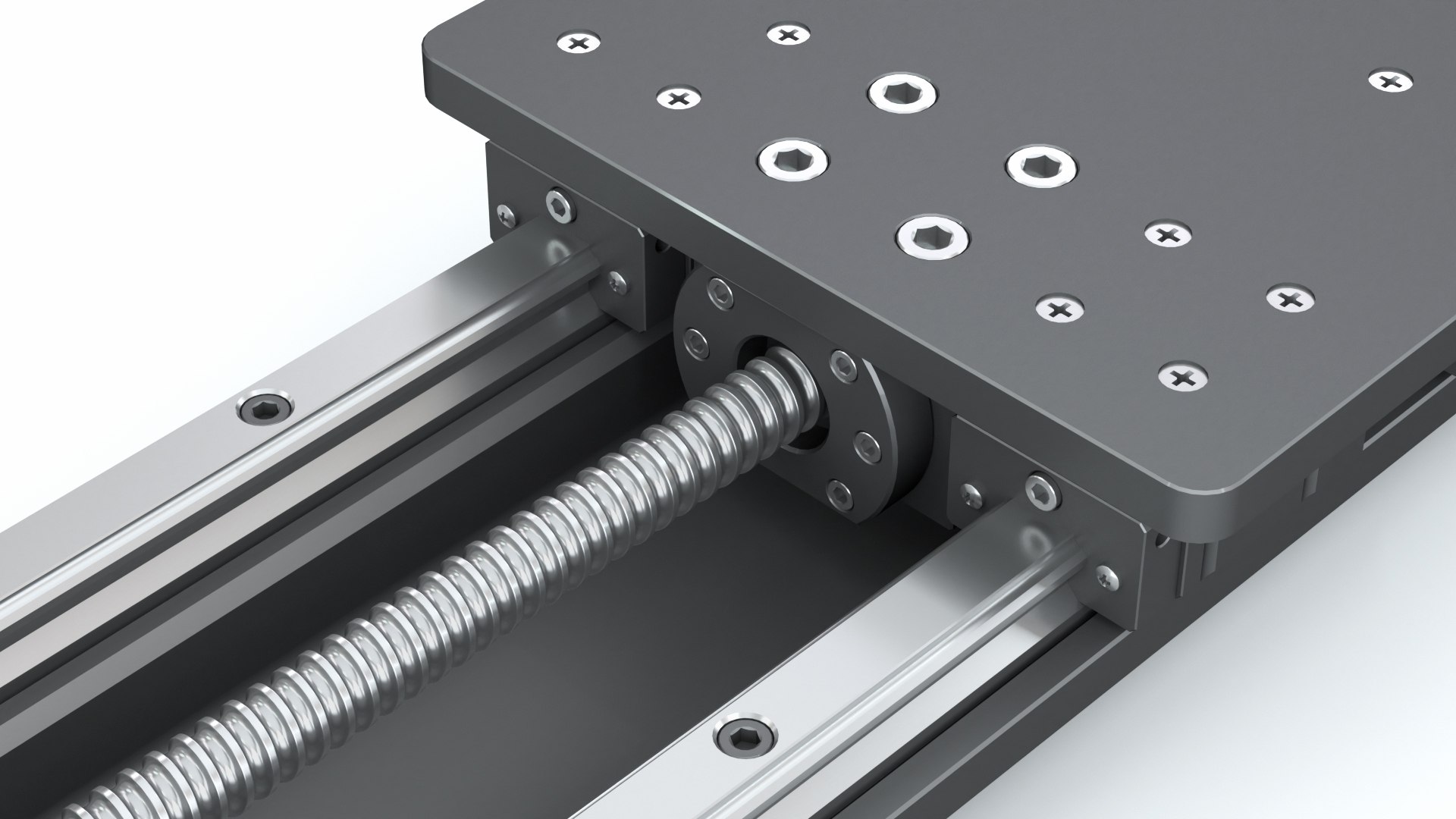 Linear Actuator With Servo Motor 3D - TurboSquid 2226578
