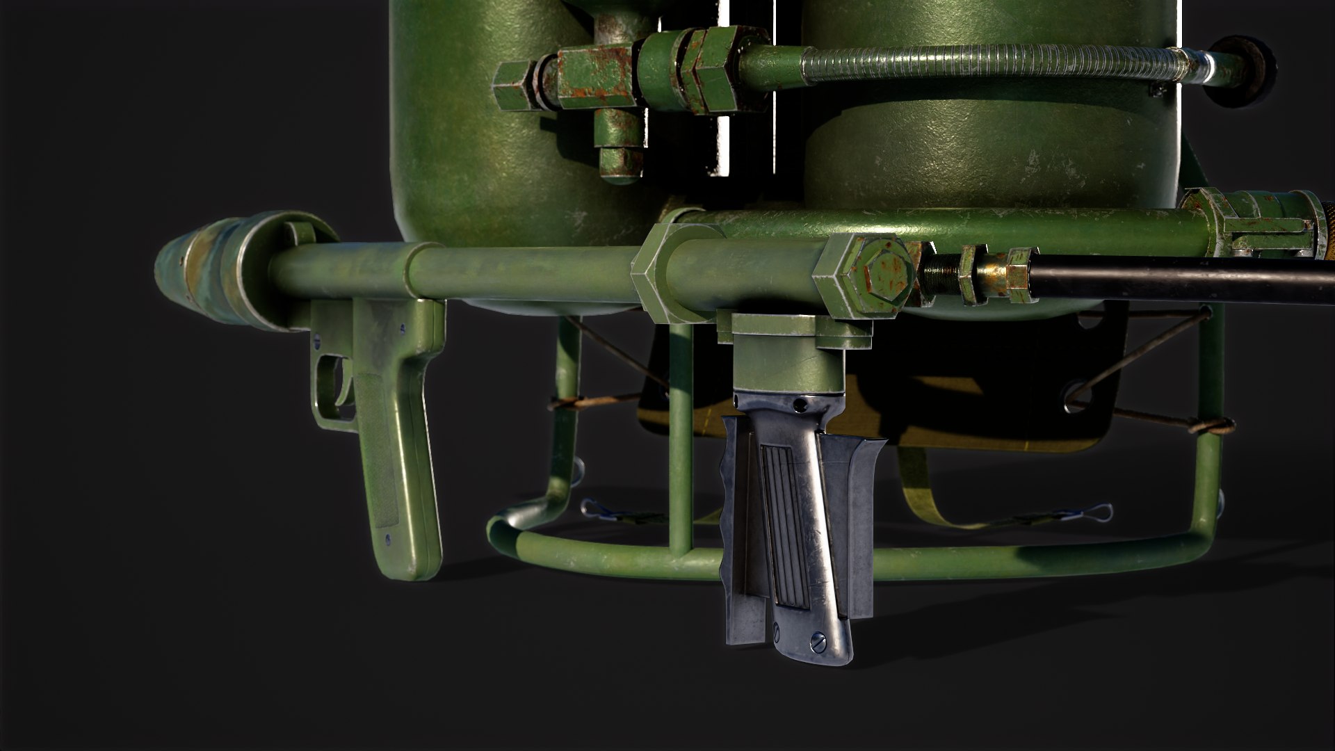 3D M2 Flamethrower - TurboSquid 2117378