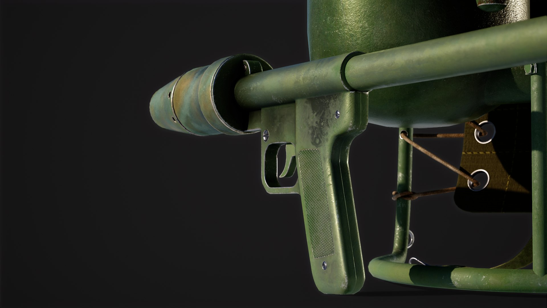 3D M2 Flamethrower - TurboSquid 2117378