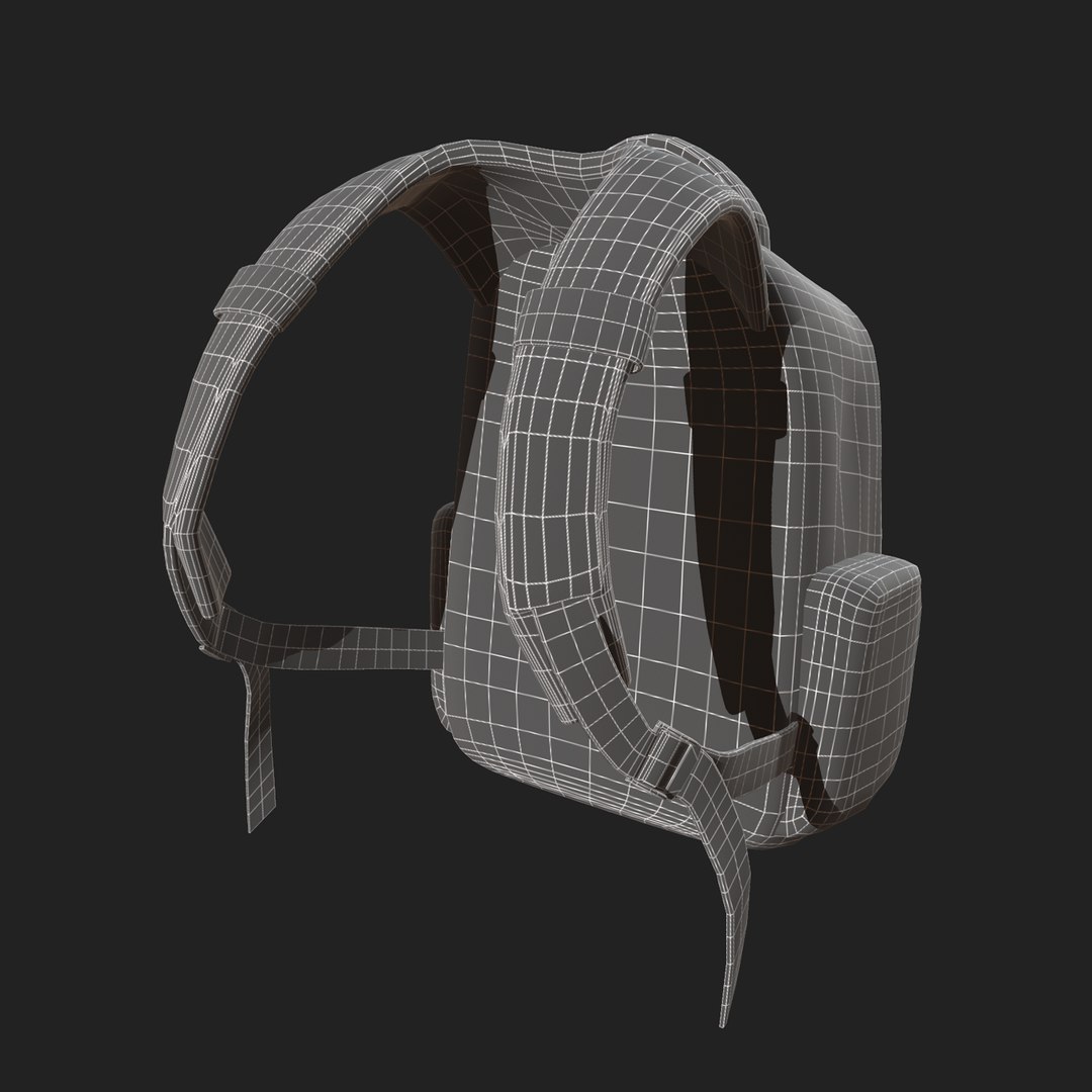 3D luggage nylon leather - TurboSquid 1507808