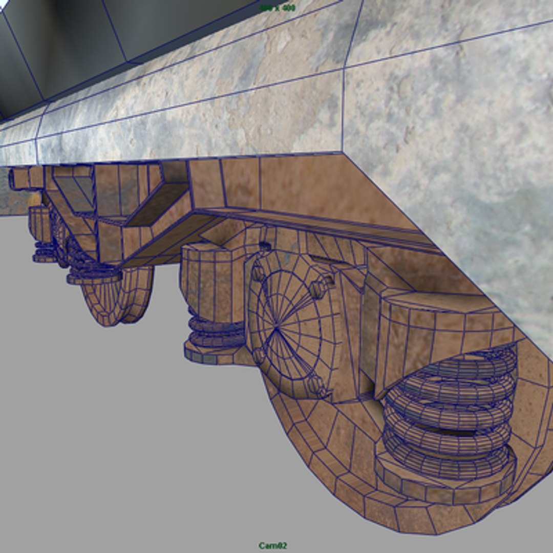 Electric Train 3d Model