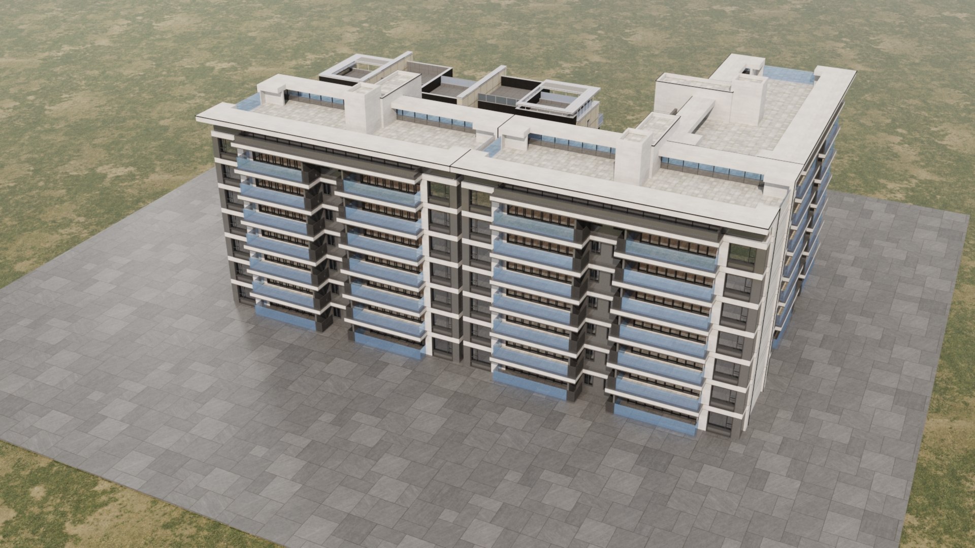 Tower Building 3D - TurboSquid 2161488