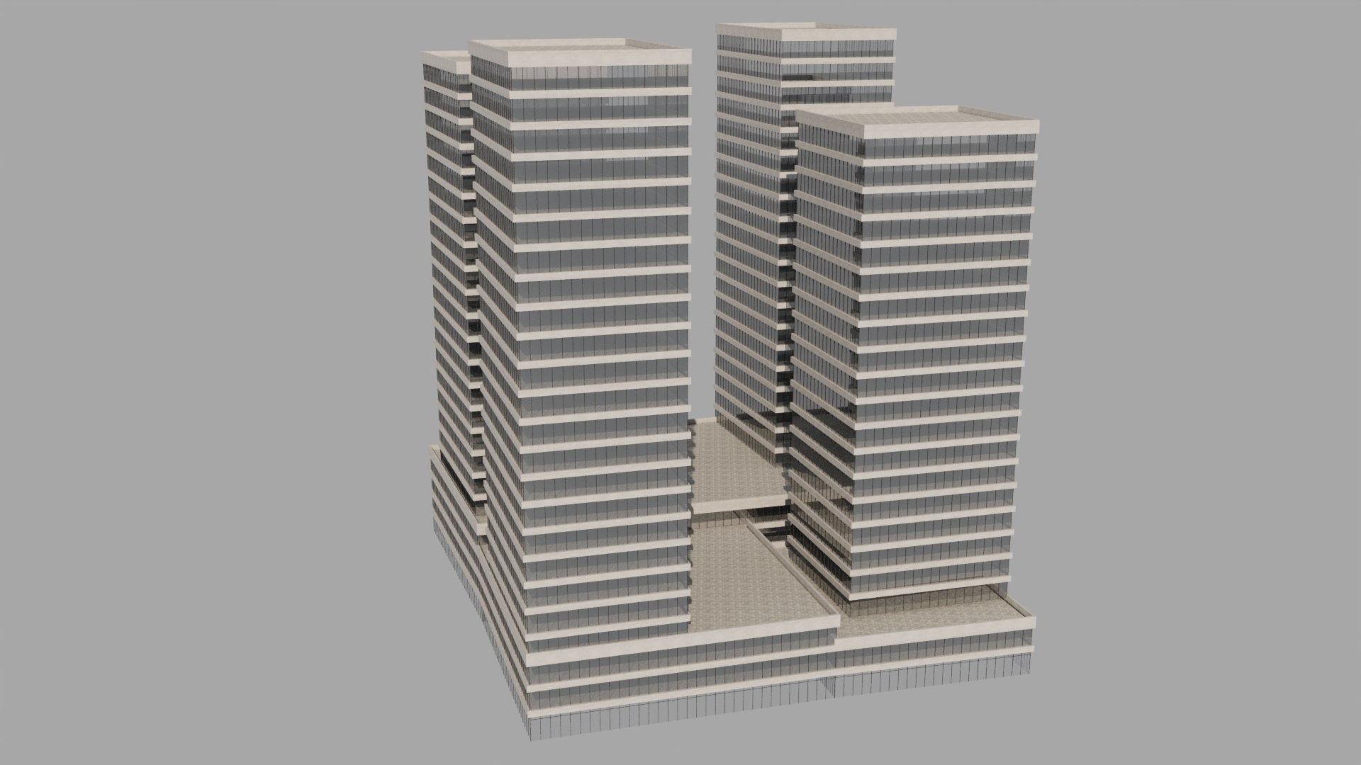 Tower Building 3D - TurboSquid 2161488