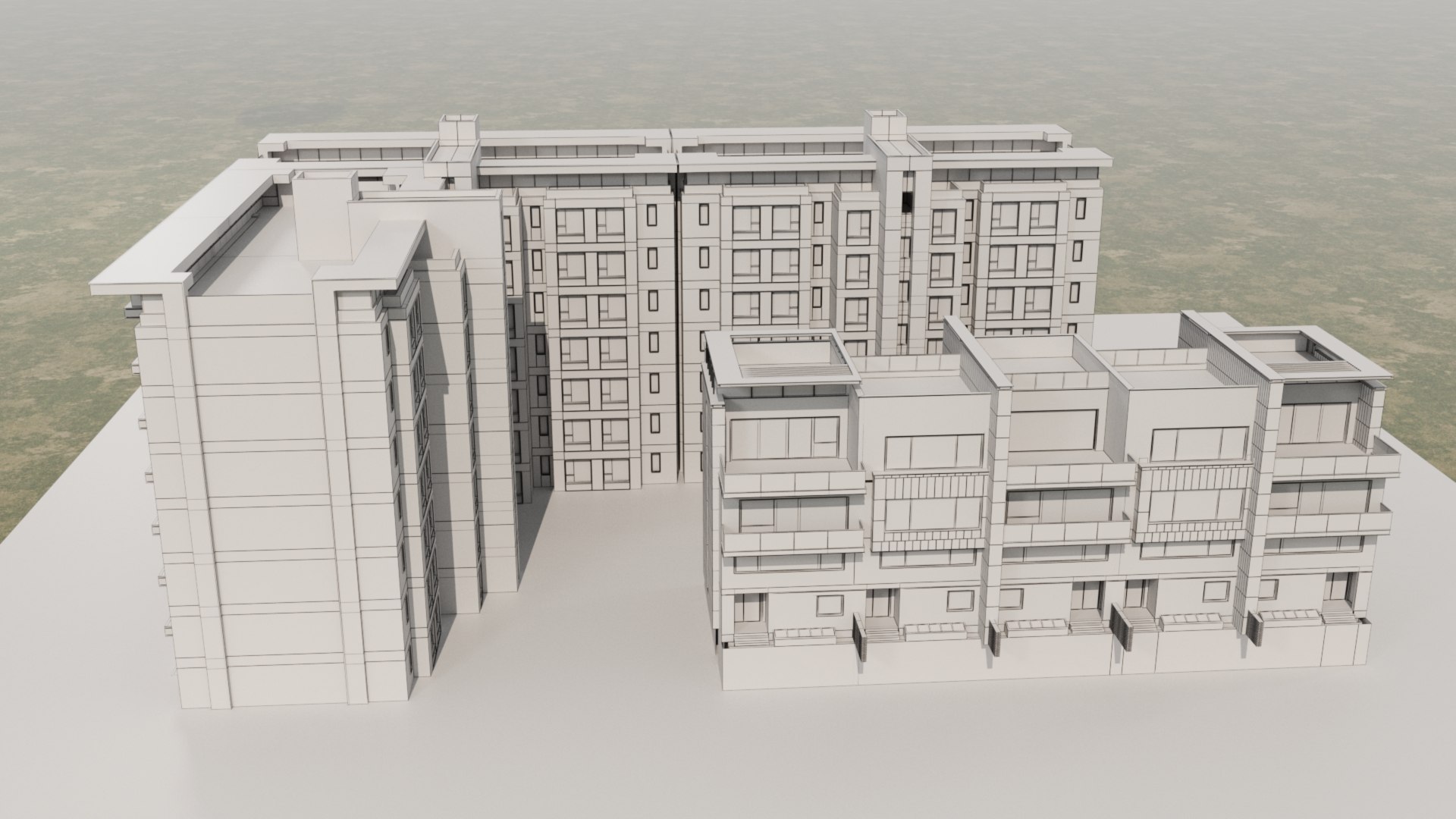 Tower Building 3D - TurboSquid 2161488