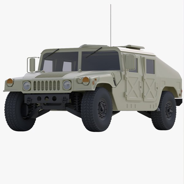 humvee transport 3d model
