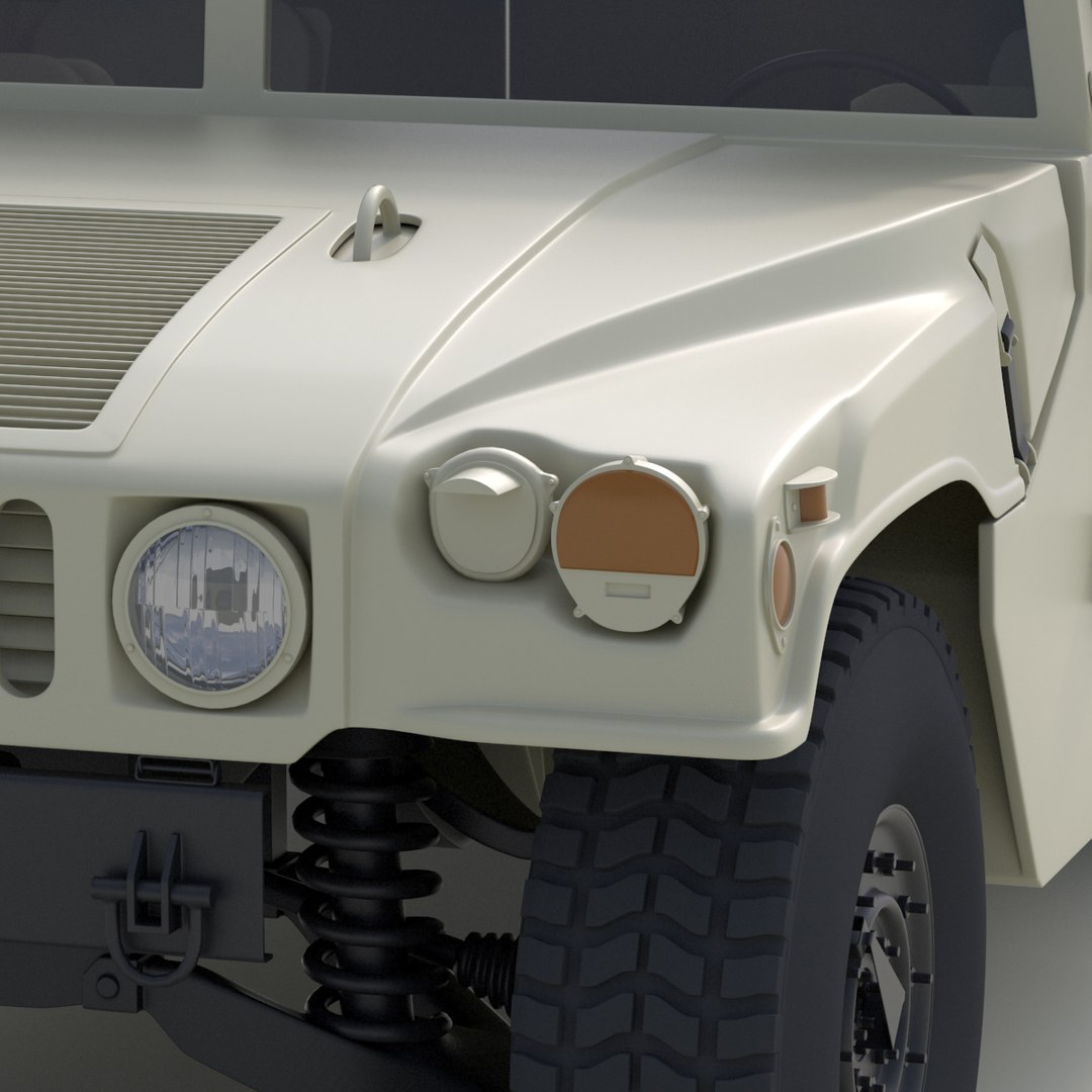 humvee transport 3d model