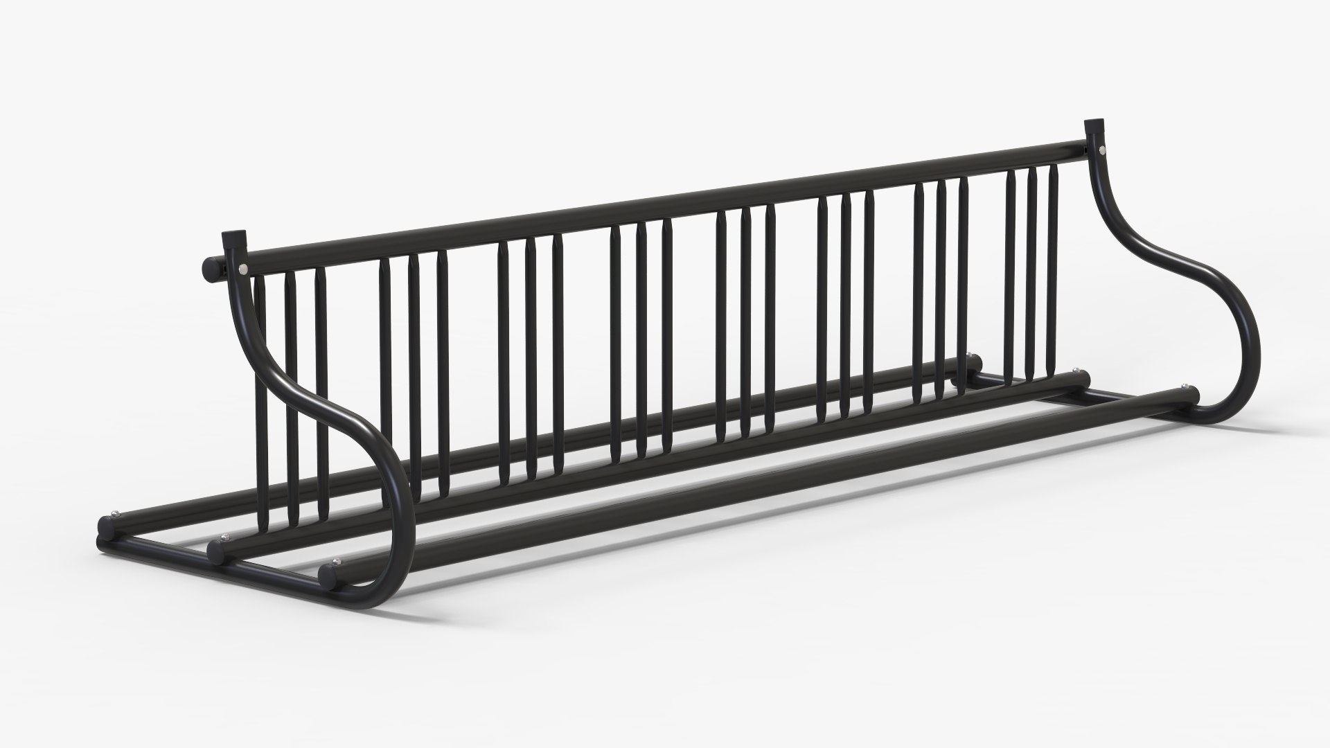 Double-Sided Grid Bike Rack 3D Model - TurboSquid 2222327