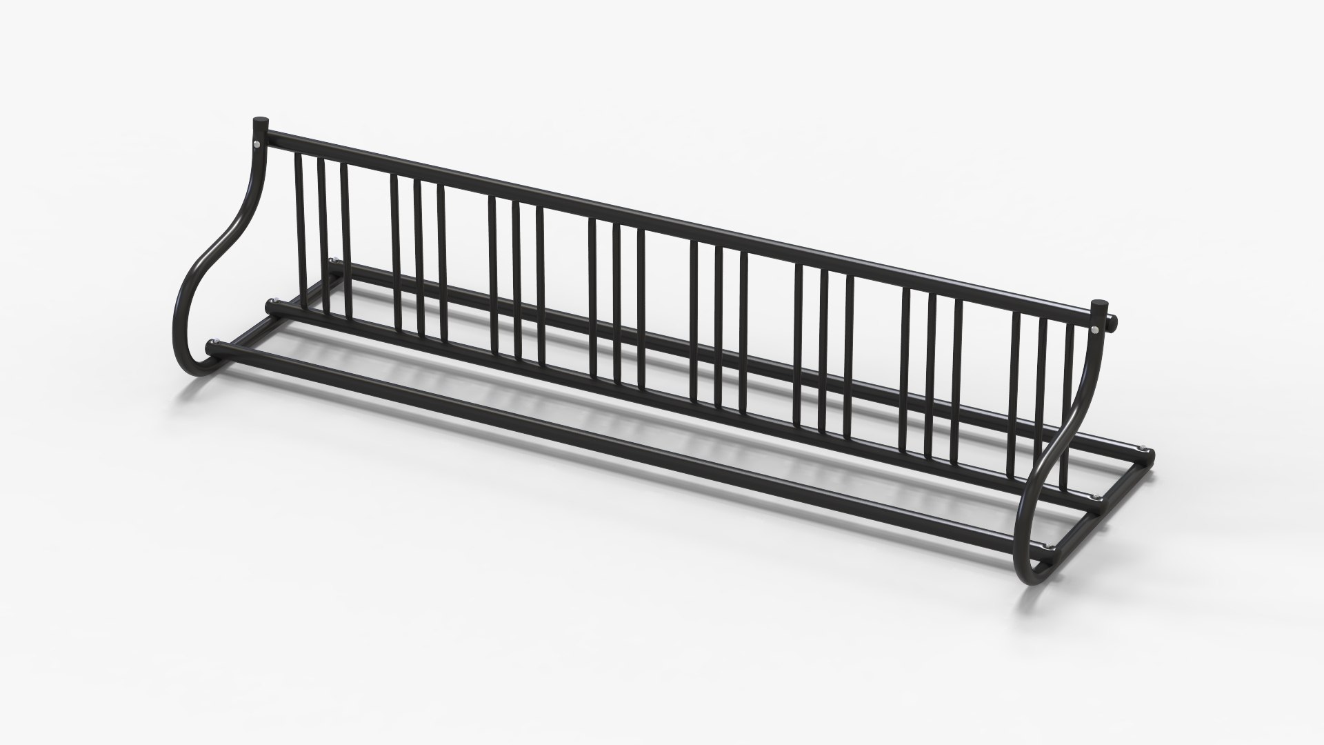 Double-Sided Grid Bike Rack 3D Model - TurboSquid 2222327