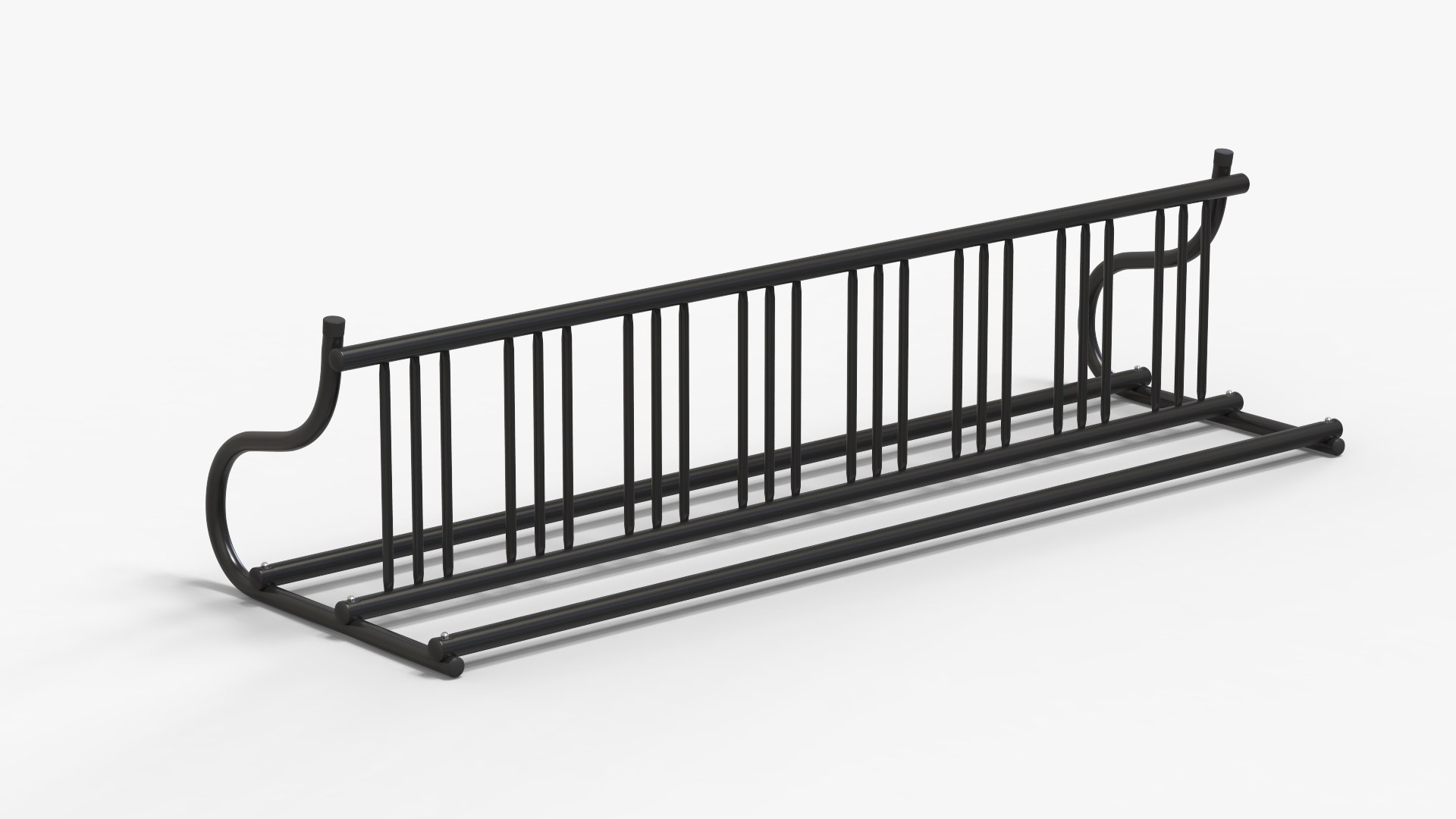 Double-Sided Grid Bike Rack 3D Model - TurboSquid 2222327