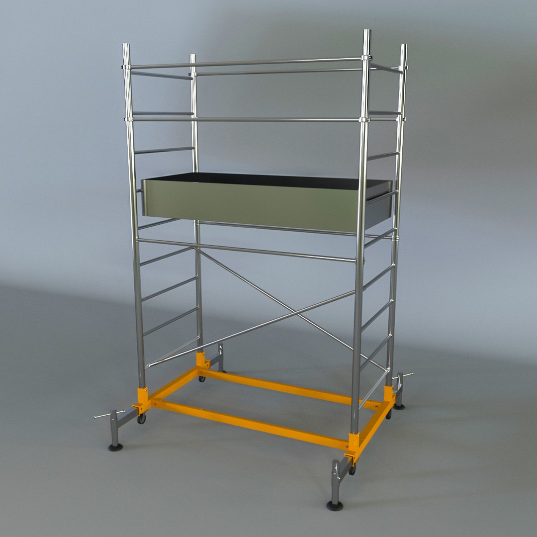 Scaffolding 3D Model - TurboSquid 1952949