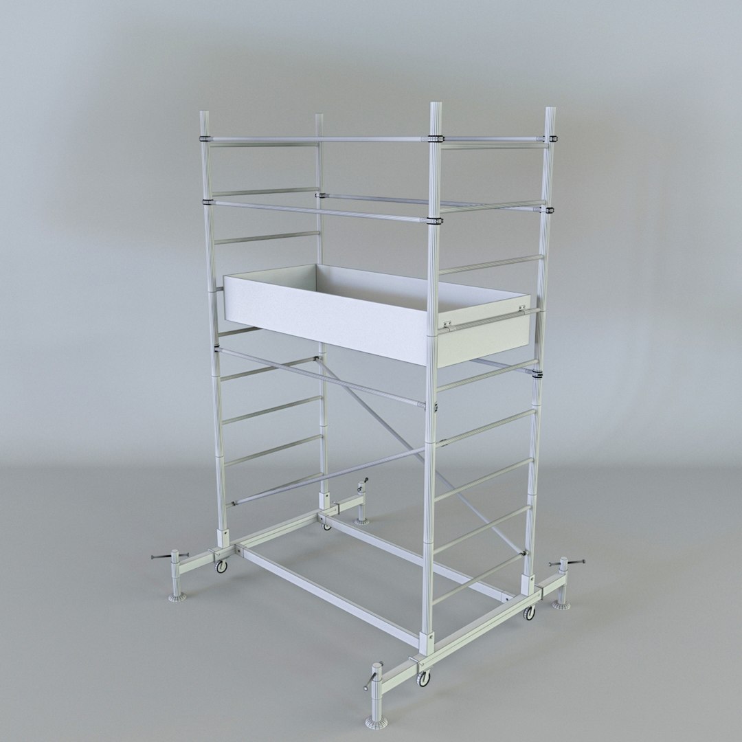 Scaffolding 3D Model - TurboSquid 1952949
