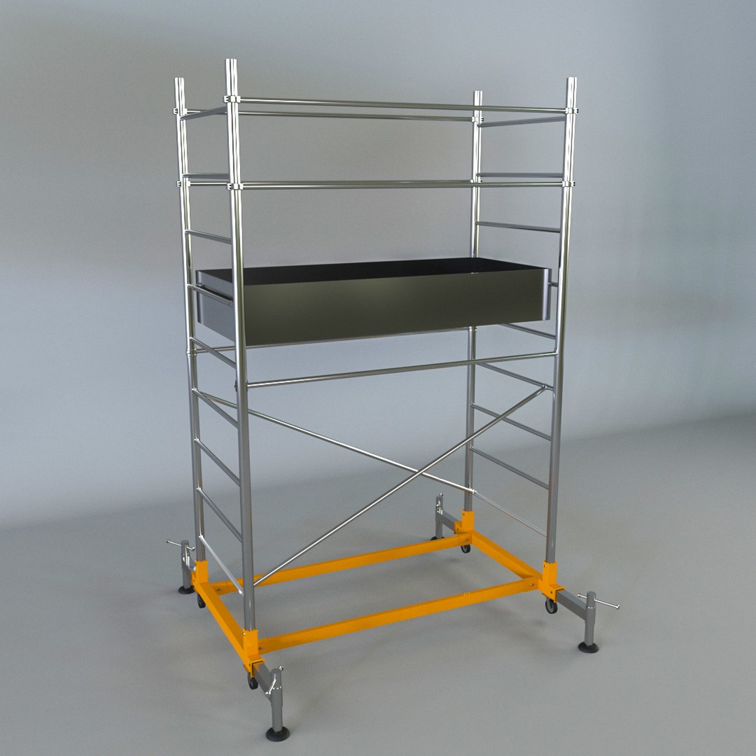Scaffolding 3D Model - TurboSquid 1952949