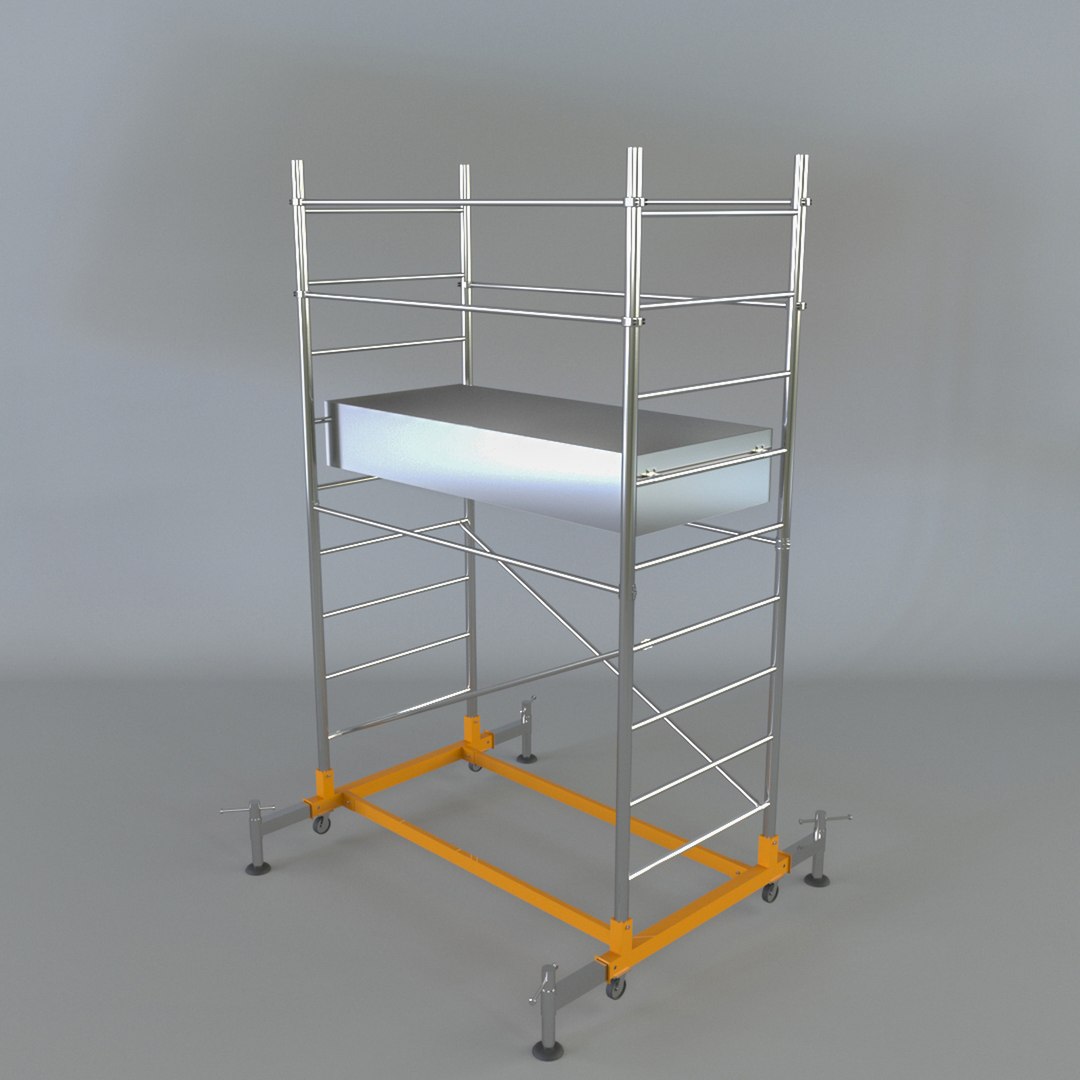 Scaffolding 3D Model - TurboSquid 1952949