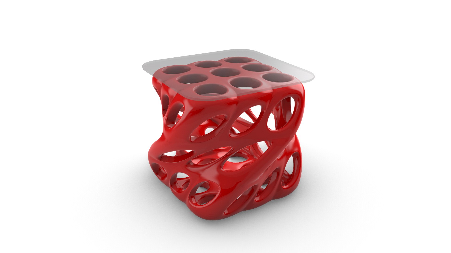 3D Twisted Table HIGH Density - TurboSquid 2179203