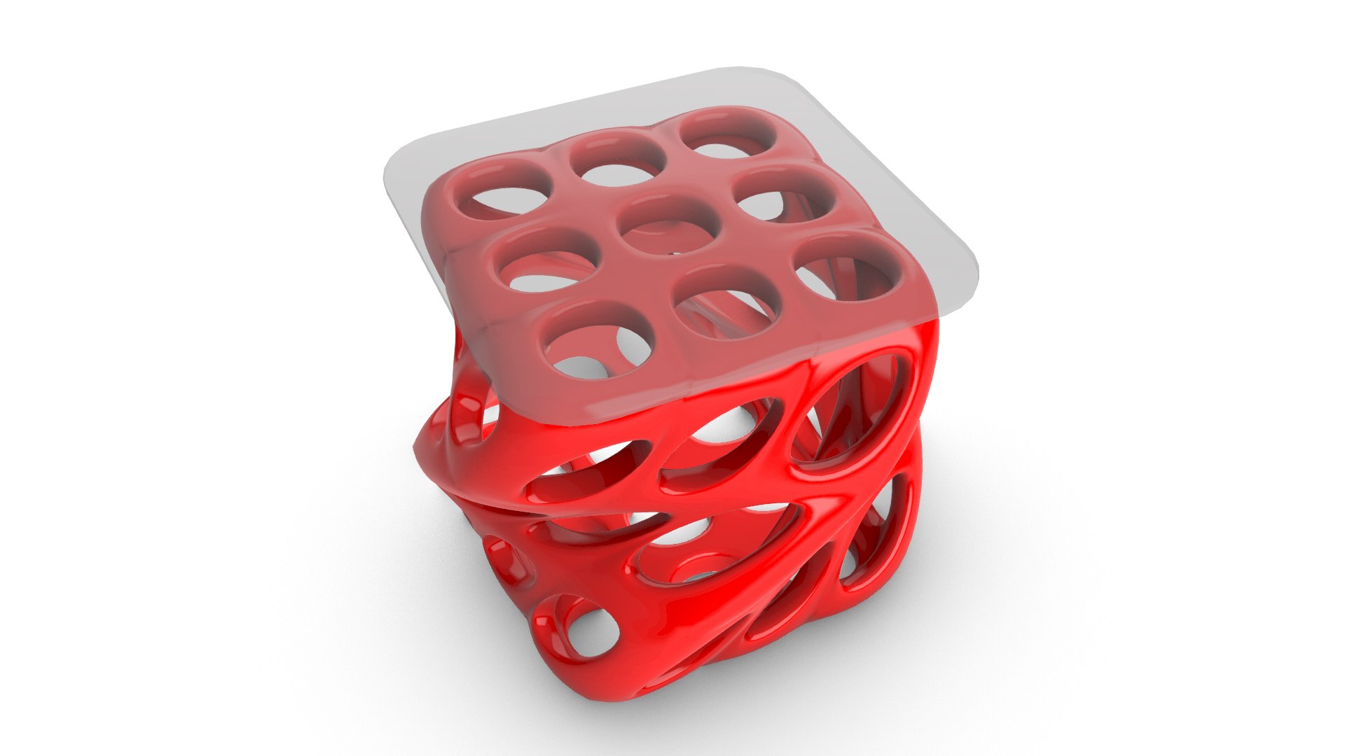 3D Twisted Table HIGH Density - TurboSquid 2179203