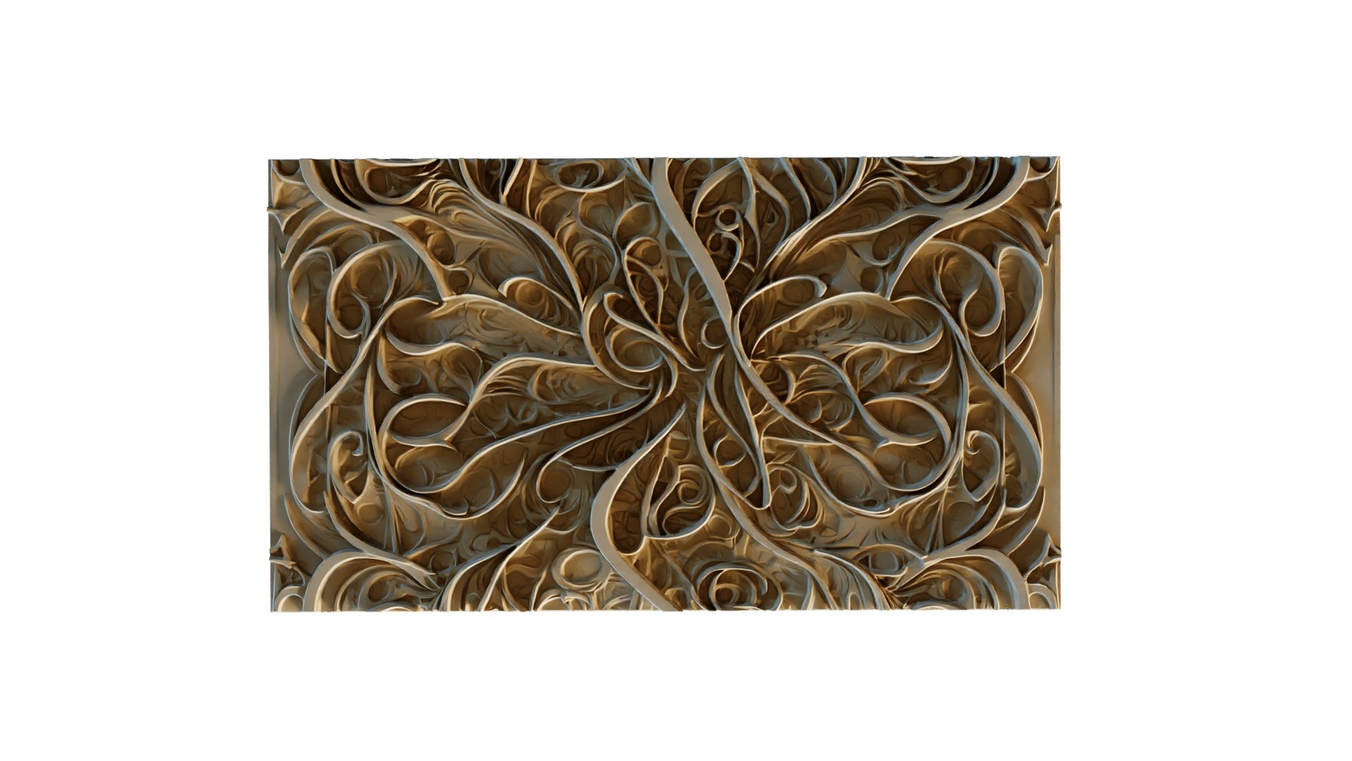 Mural Decor Set Wall Panel 06 3D - TurboSquid 2180734