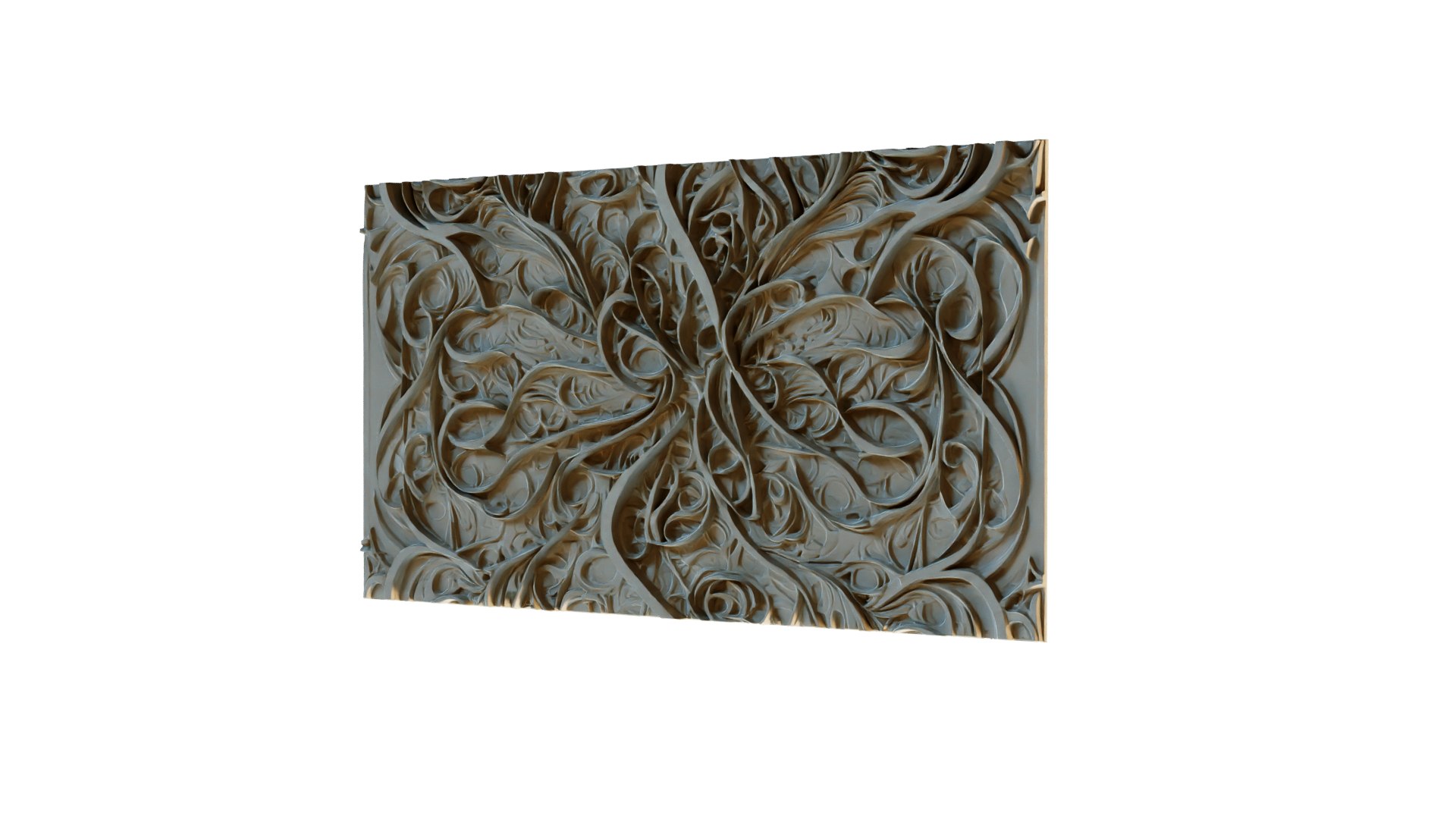 Mural Decor Set Wall Panel 06 3D - TurboSquid 2180734
