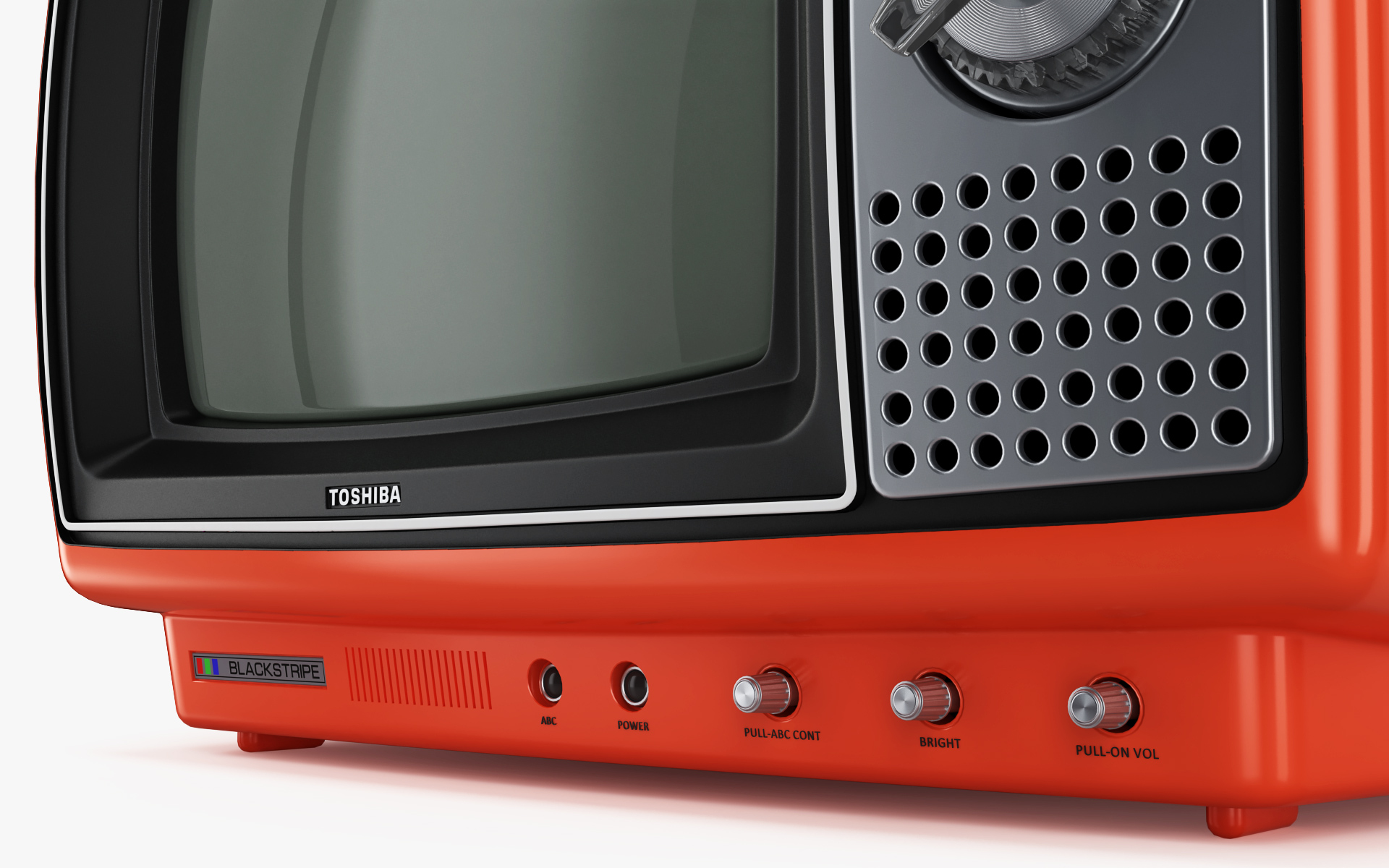 3ds max retro portable tvs