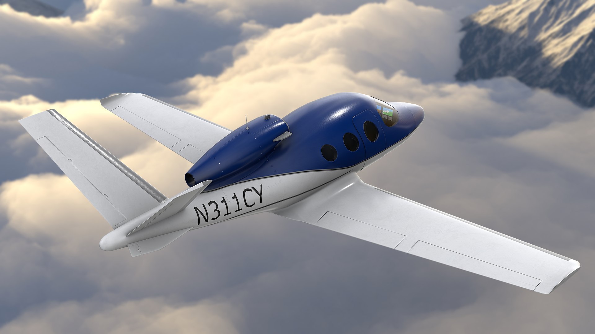 3D Cirrus Vision SF50 Private Jet - TurboSquid 2329954