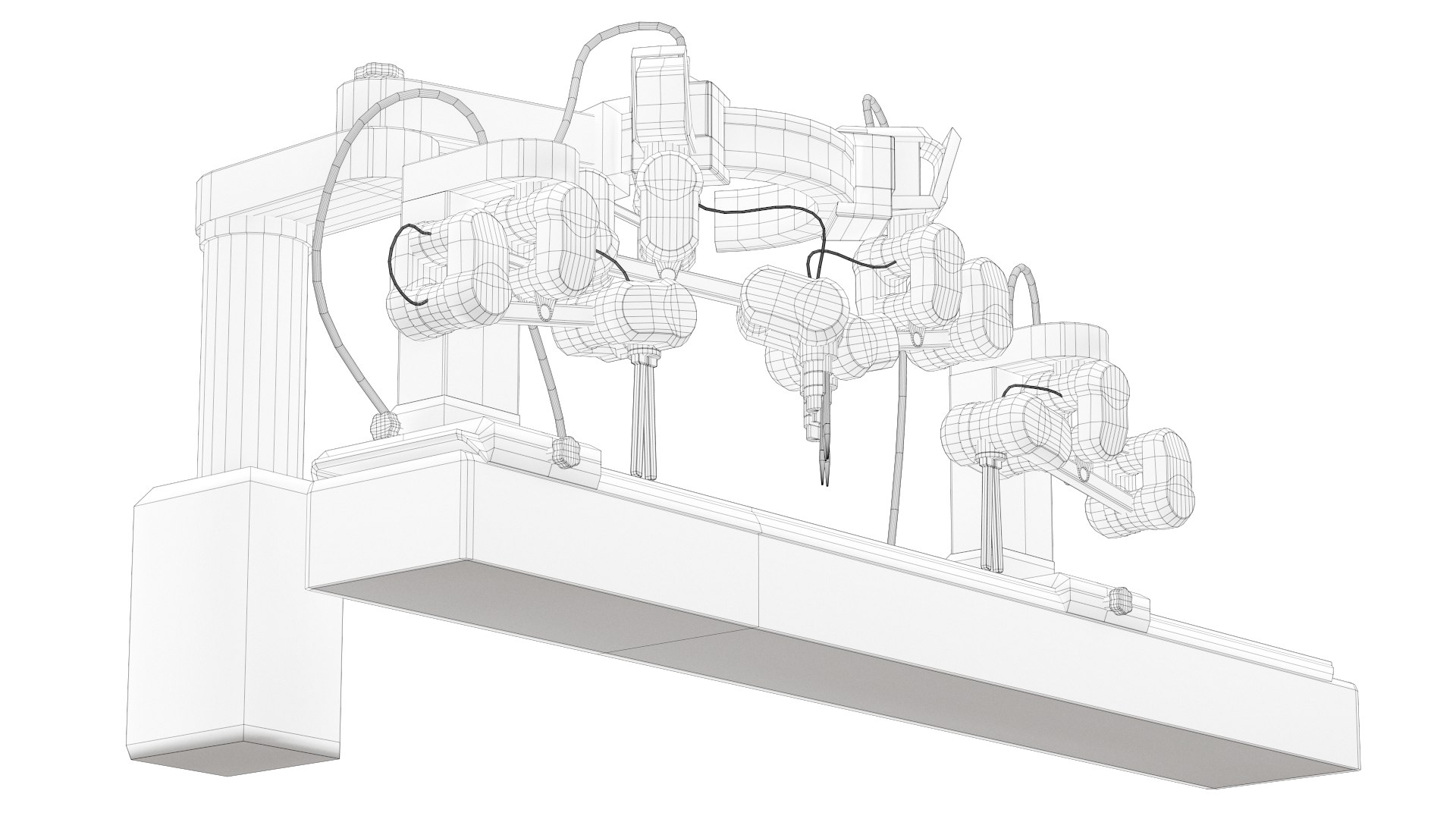 3D Musa Robotic Surgical - TurboSquid 1589472