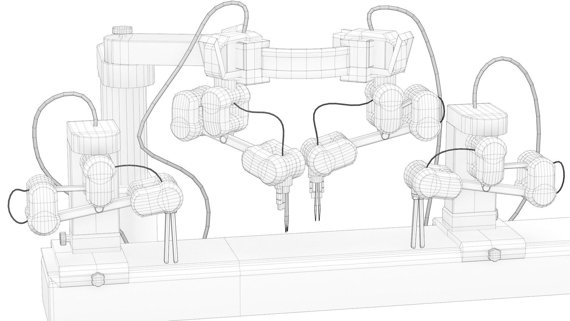 3D Musa Robotic Surgical - TurboSquid 1589472