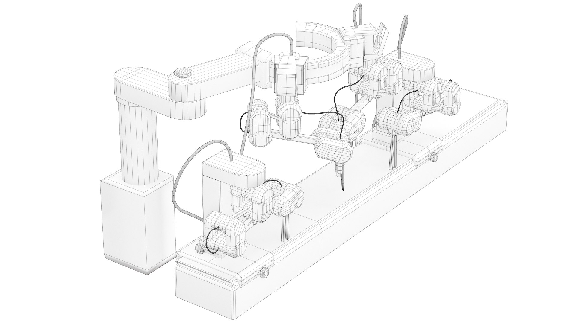 3D Musa Robotic Surgical - TurboSquid 1589472