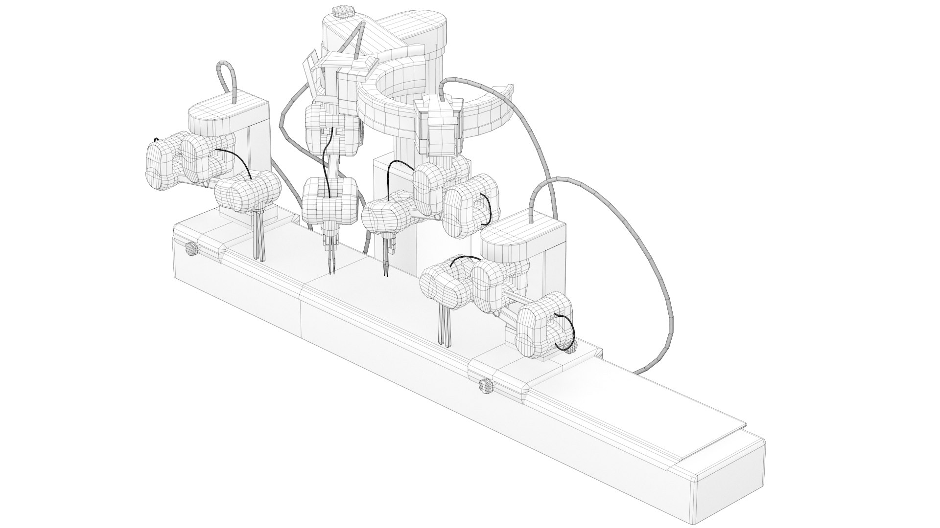 3D Musa Robotic Surgical - TurboSquid 1589472