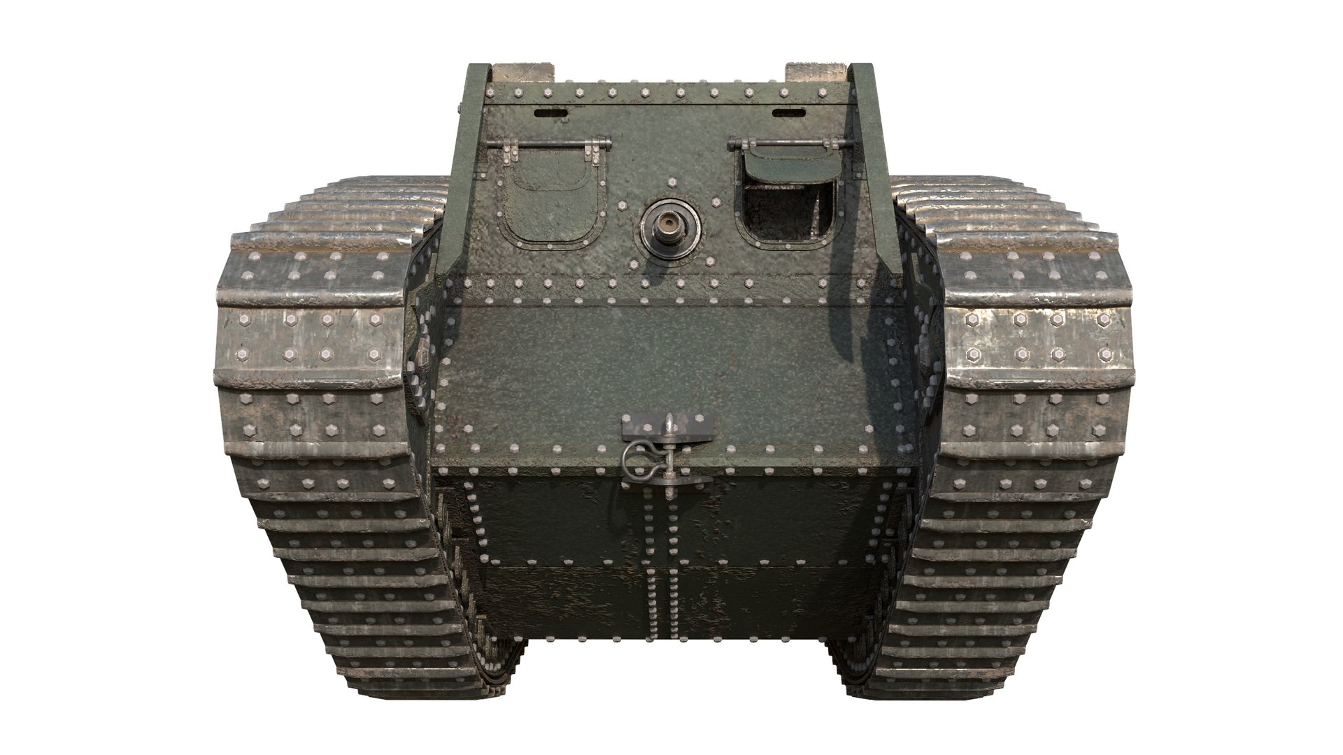 3D Mark IV Female Tank - TurboSquid 2241556