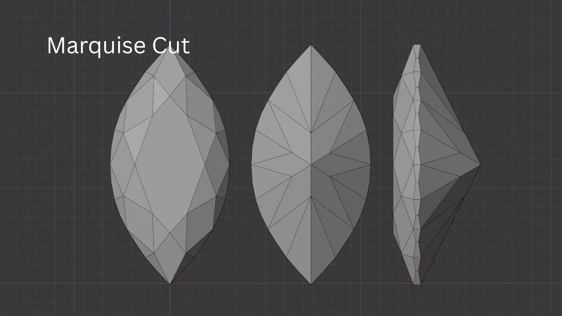 3D Diamond Cut Collection 3D Model - TurboSquid 2397806