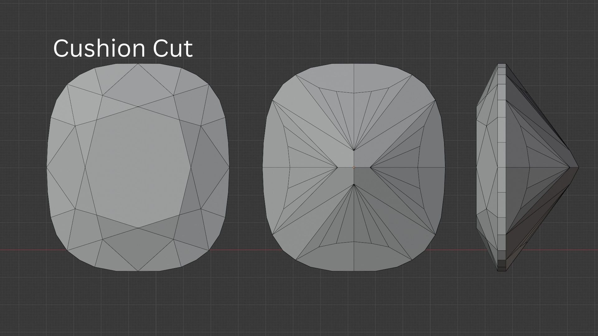 3D Diamond Cut Collection 3D Model - TurboSquid 2397806