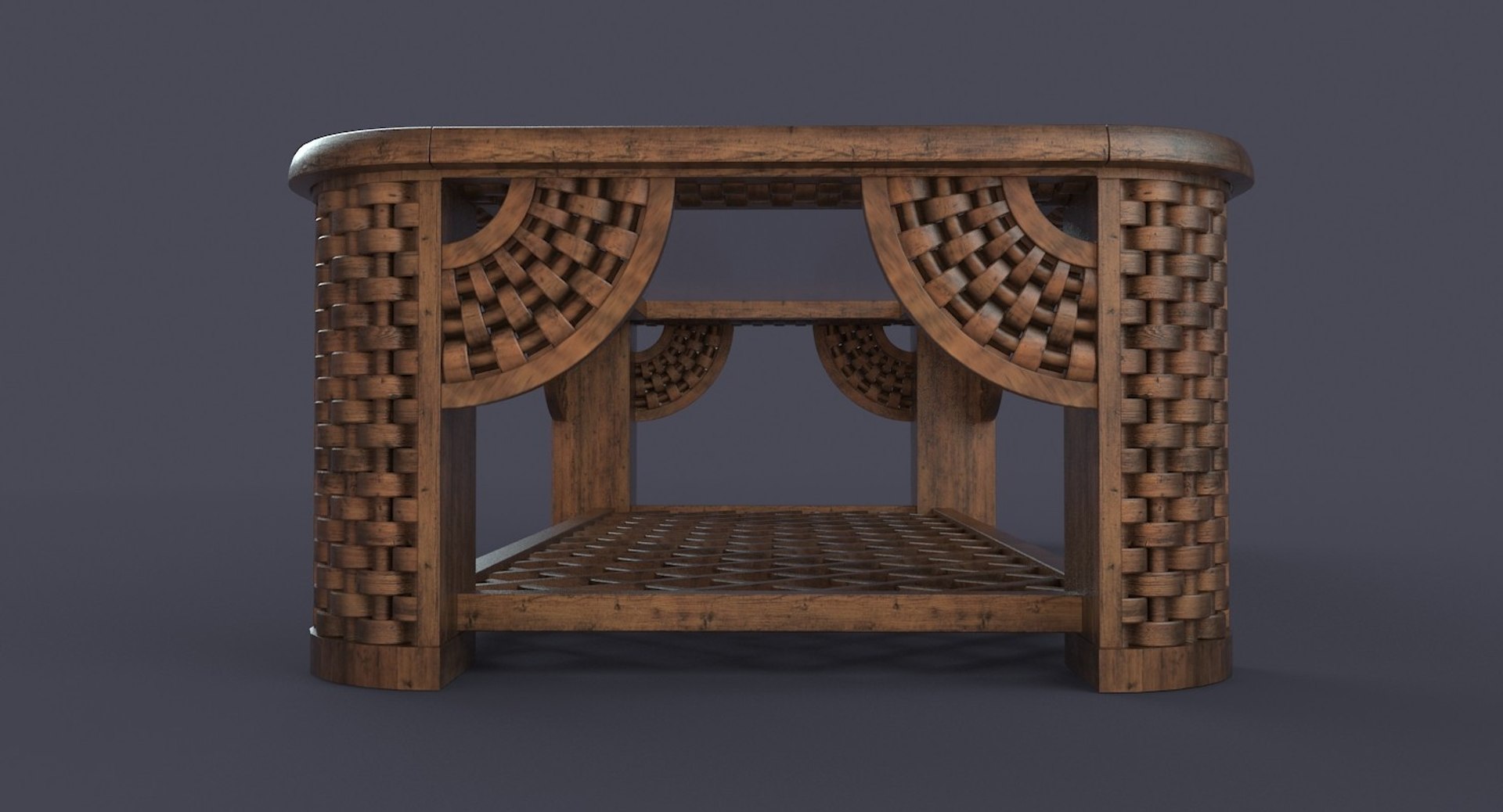 3D Model Classic Coffee Table - TurboSquid 1159307
