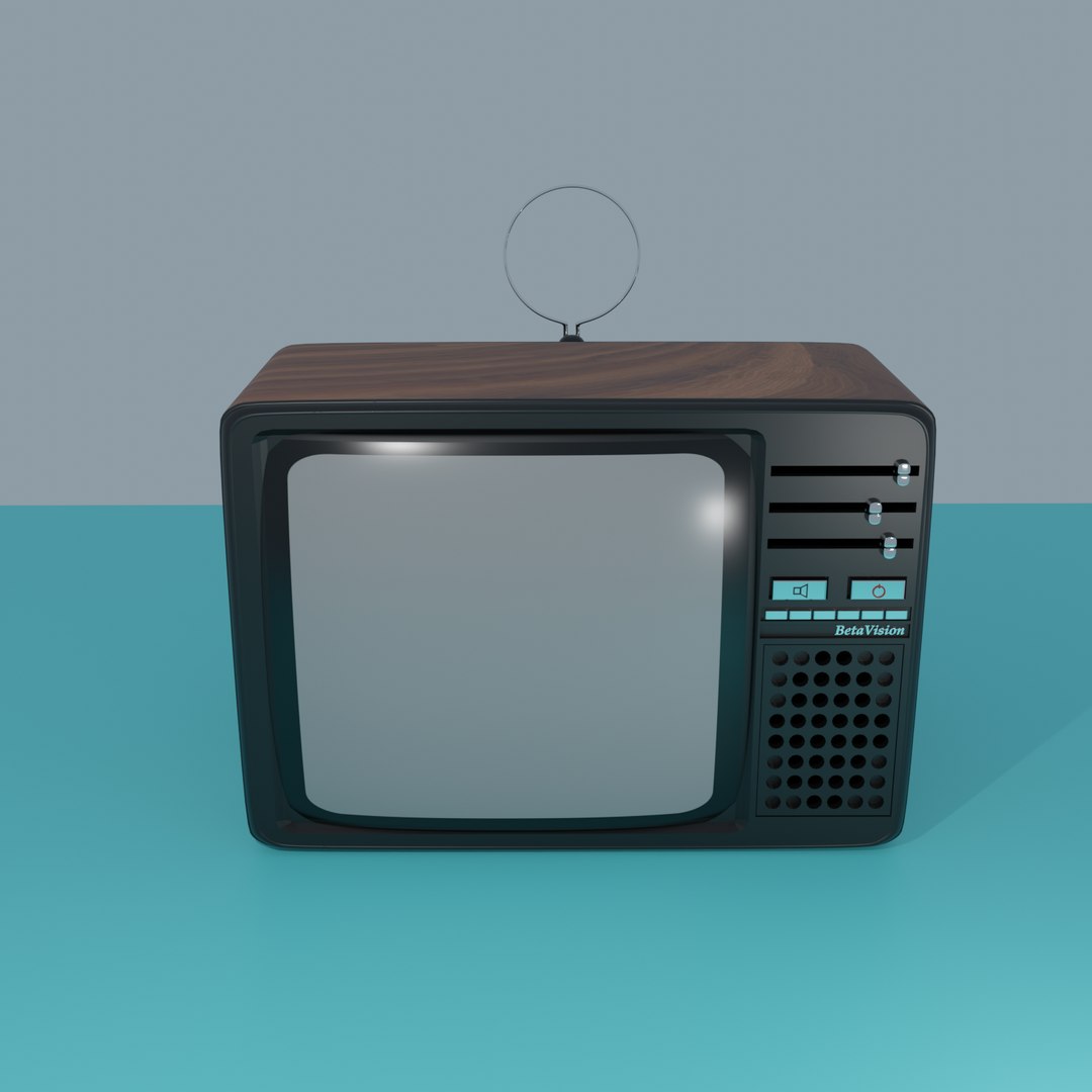 Vintage Tv 3D Model - TurboSquid 1500872