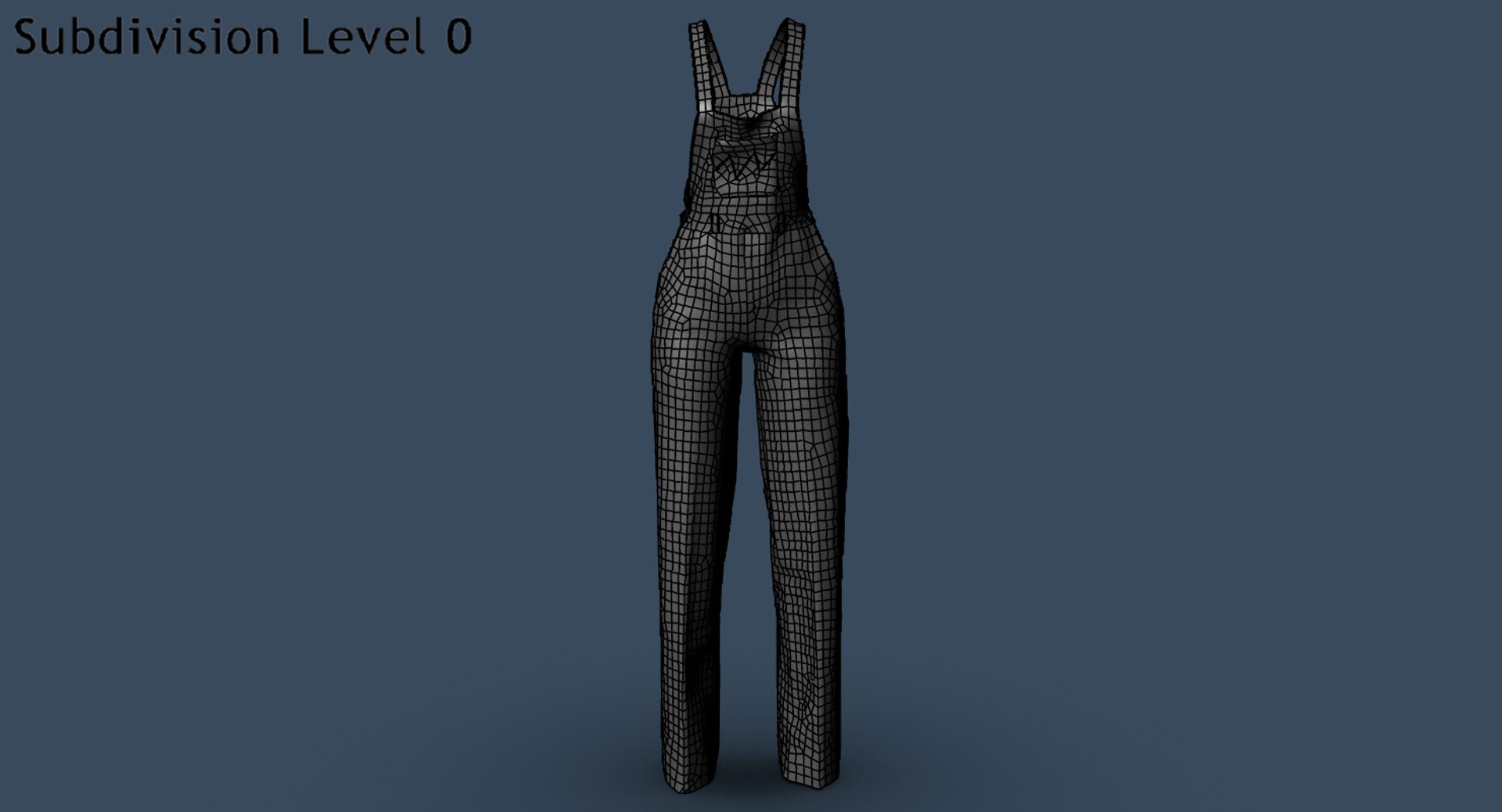 Denim 3d Model