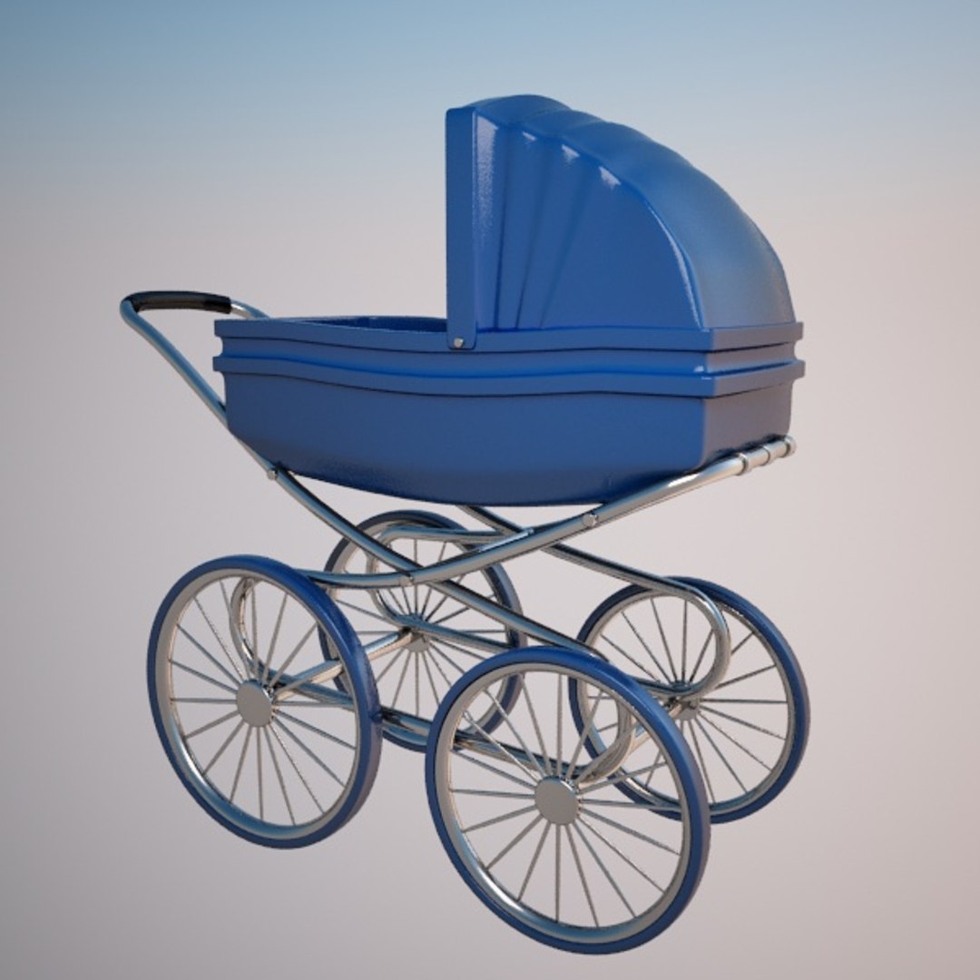 Stroller 3d Max