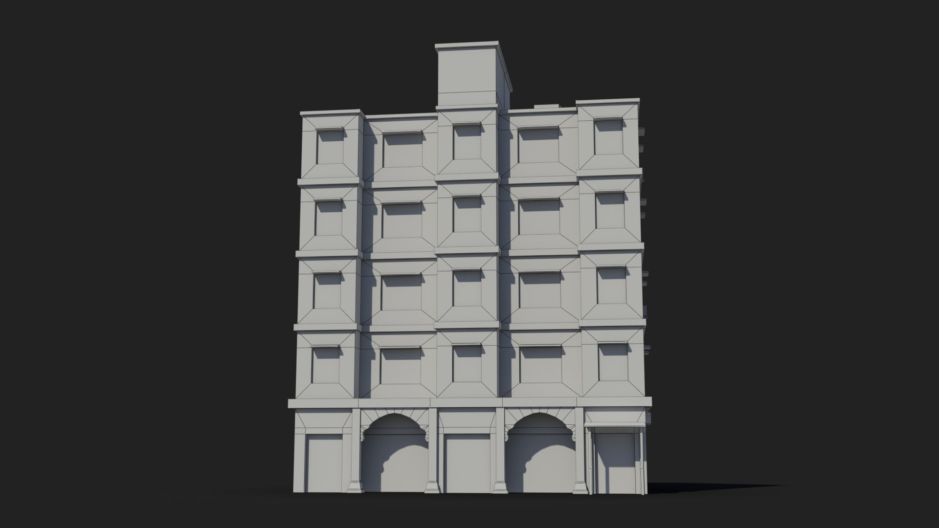 Arab Middle East Building X17 3D Model - TurboSquid 1901820