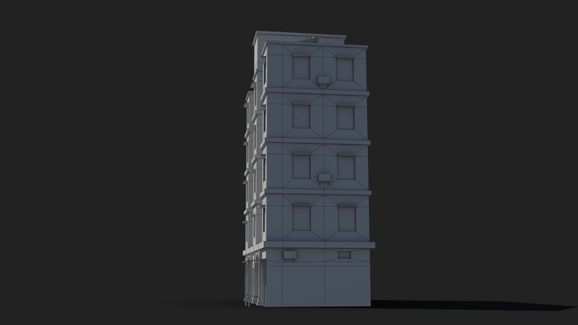 Arab Middle East Building X17 3D Model - TurboSquid 1901820