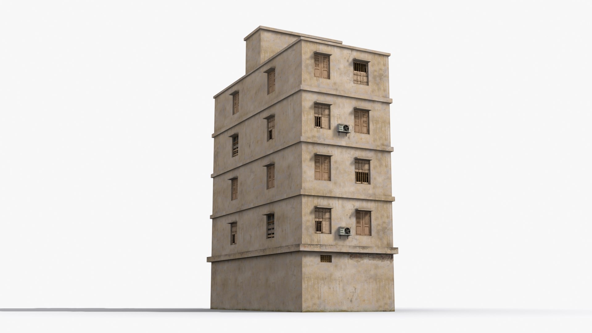 Arab Middle East Building X17 3D Model - TurboSquid 1901820