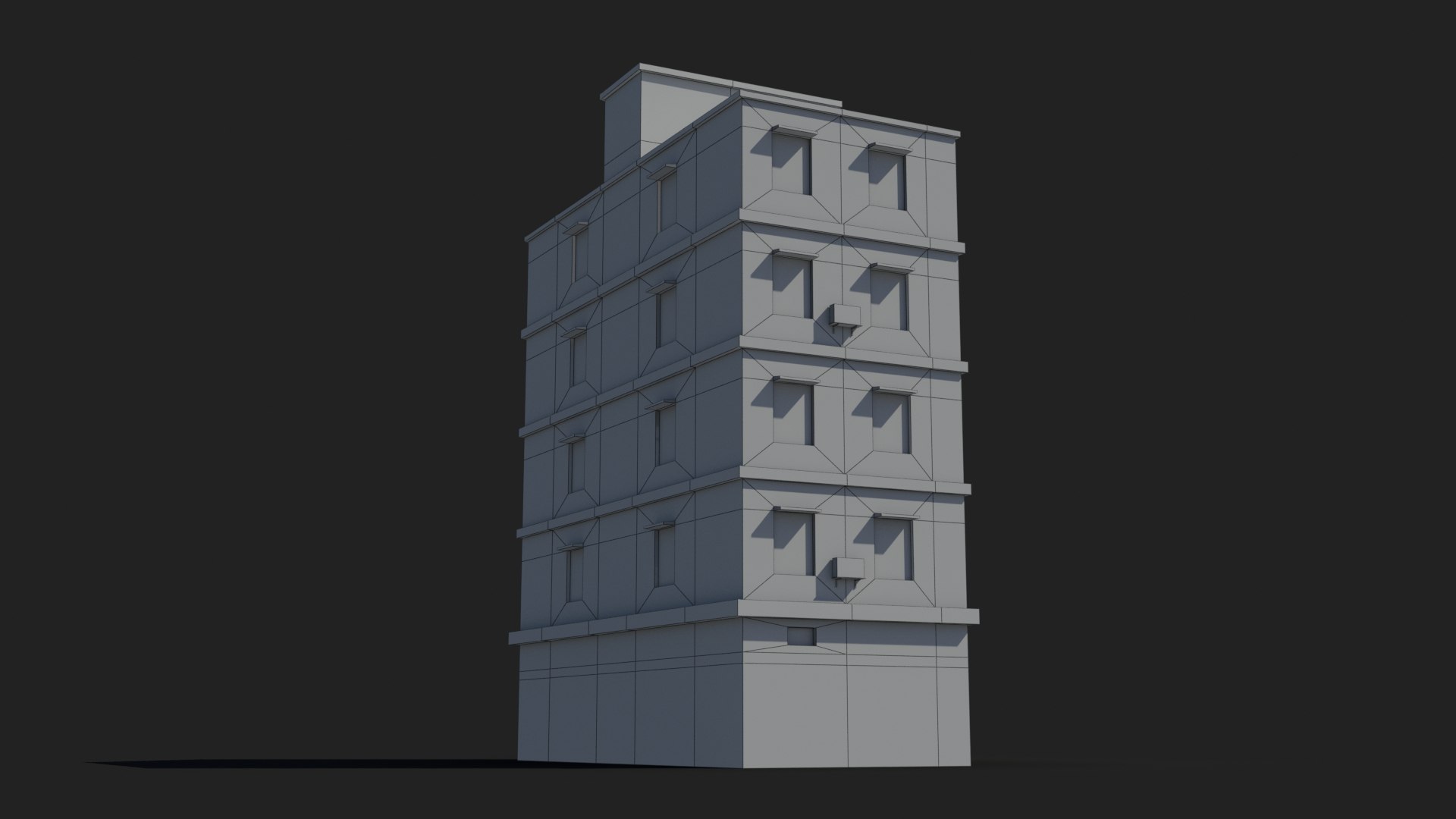 Arab Middle East Building X17 3D Model - TurboSquid 1901820