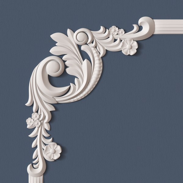 Corner Element 3D Models for Download | TurboSquid