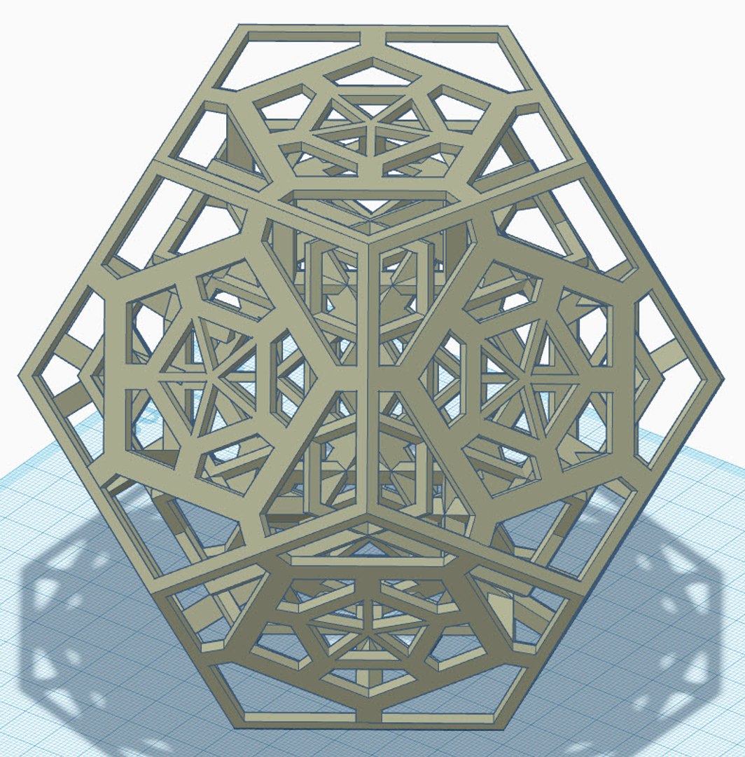 3D Pentagon Dodecahedrons Model - TurboSquid 1337580
