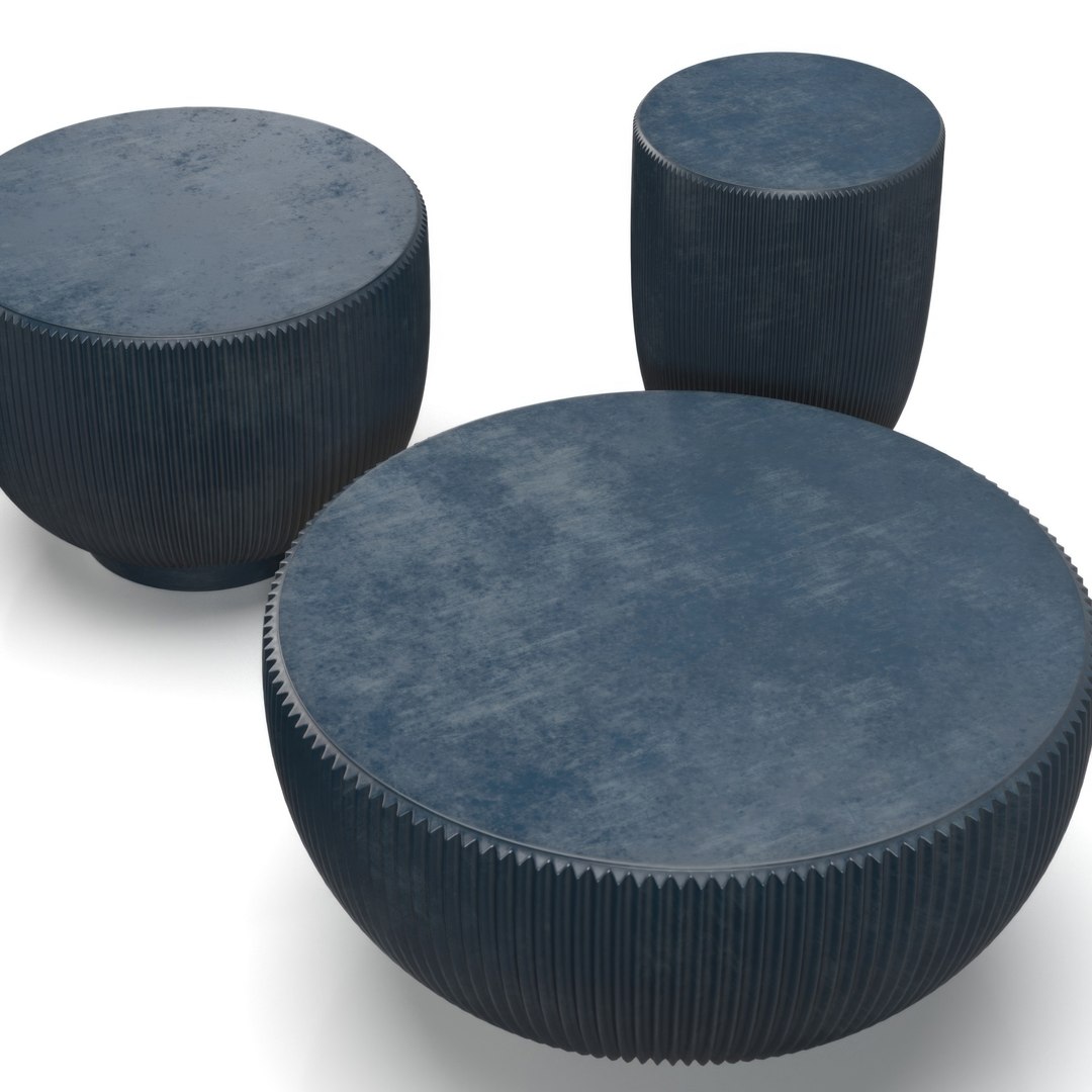 Juno Small Tables Model - TurboSquid 2227634