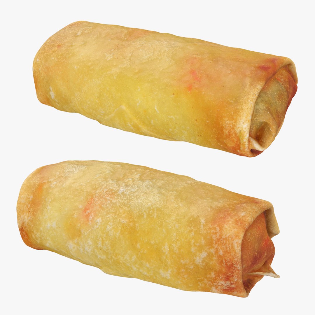 3D Spring Roll Collection Model - TurboSquid 2170751