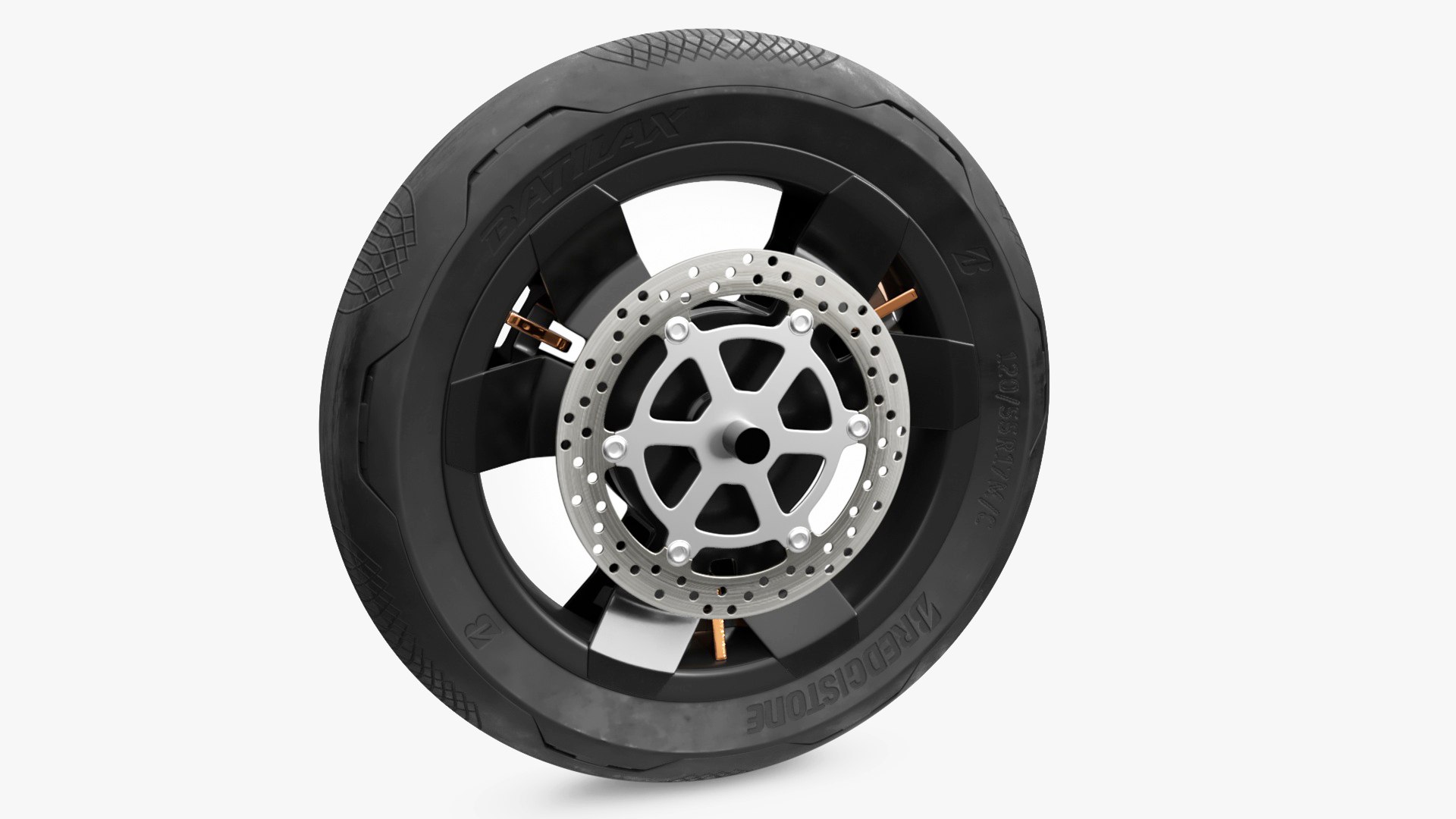 3D Front Wheel For Sport Motorcycle - TurboSquid 2357884