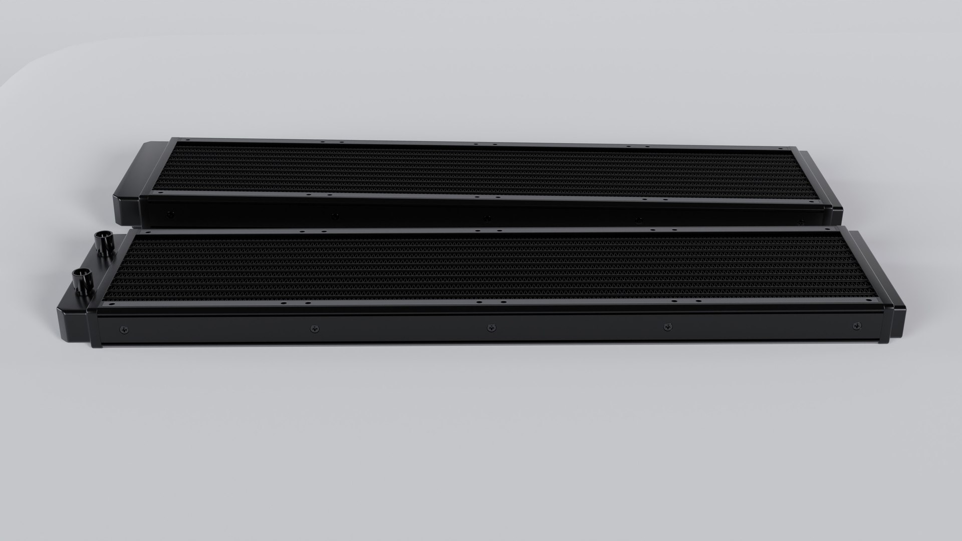 3D Water Cooling Radiator - 480 Mm - TurboSquid 1997325